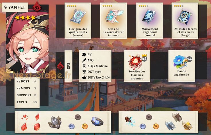 Build de Yanfei(partie 2) Genshin Impact | HoYoLAB