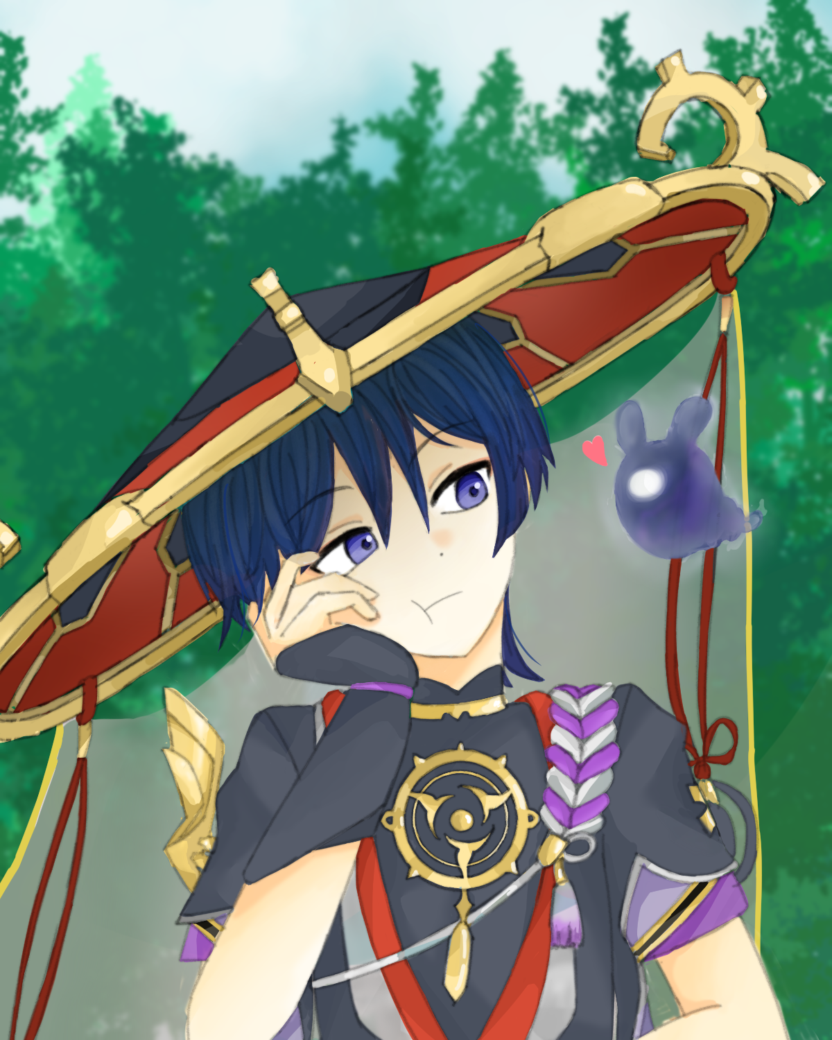 scaramouche's old fan art of mine Genshin Impact | HoYoLAB