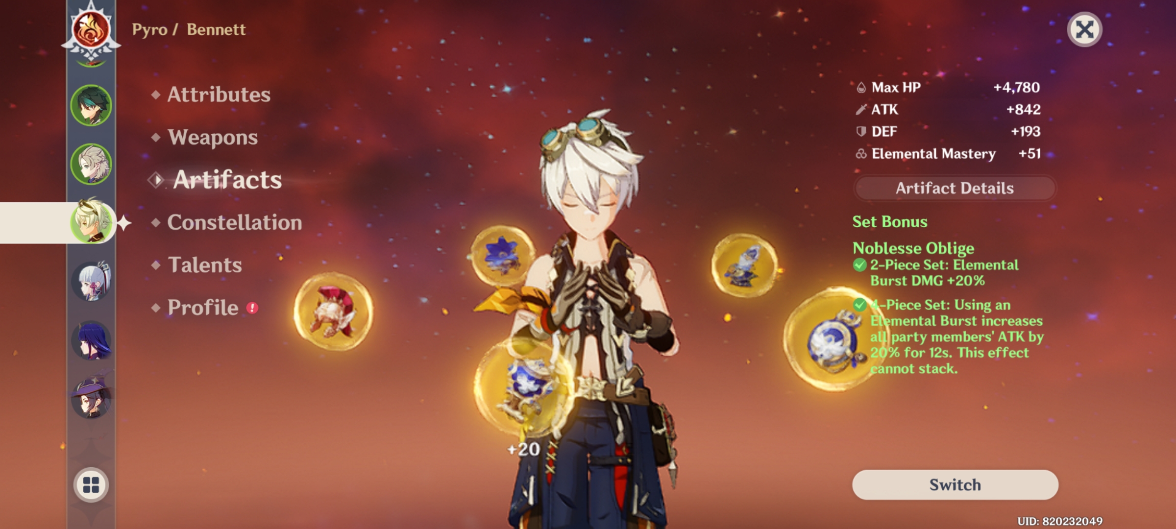 f2p Bennett build | Genshin Impact | HoYoLAB