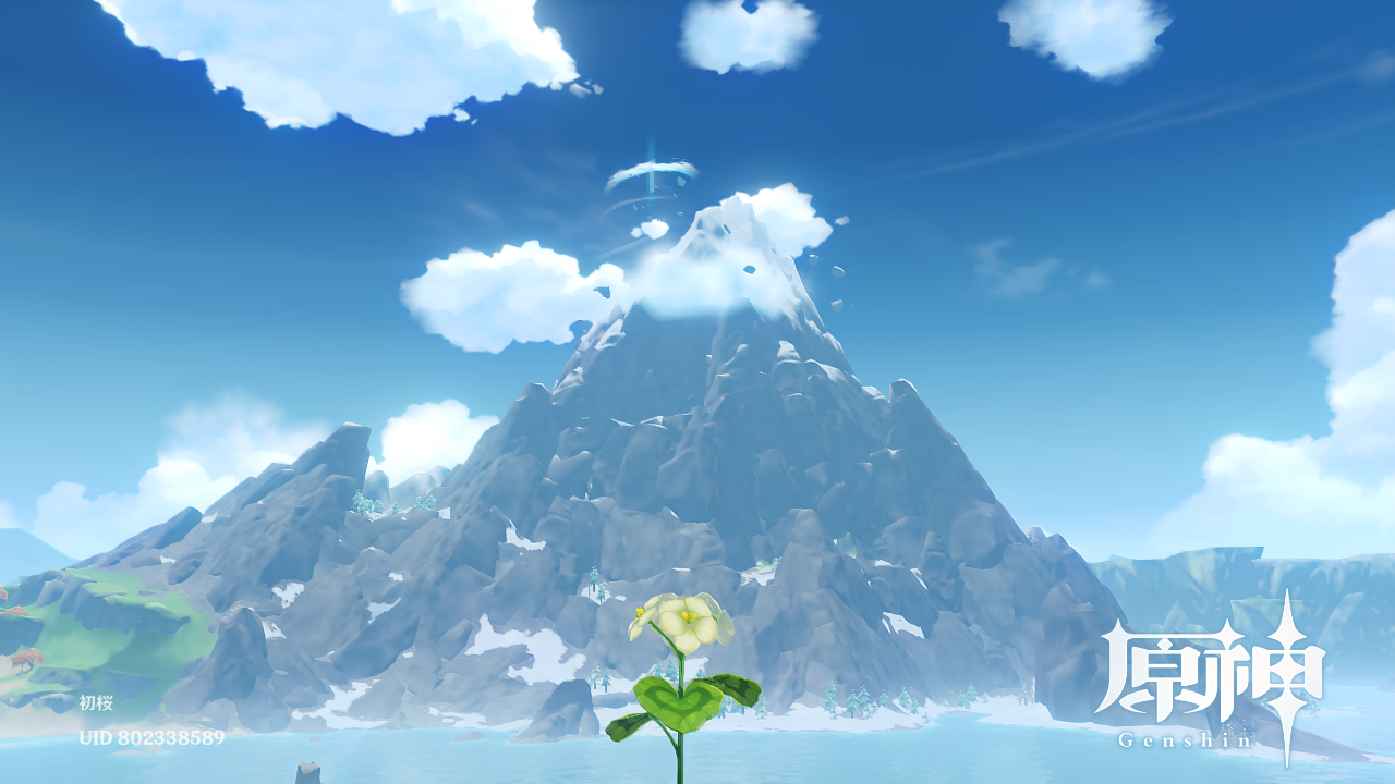 Teyvat Landscape Photo Album #21 "Blue" The colorful blue of water, sky ...