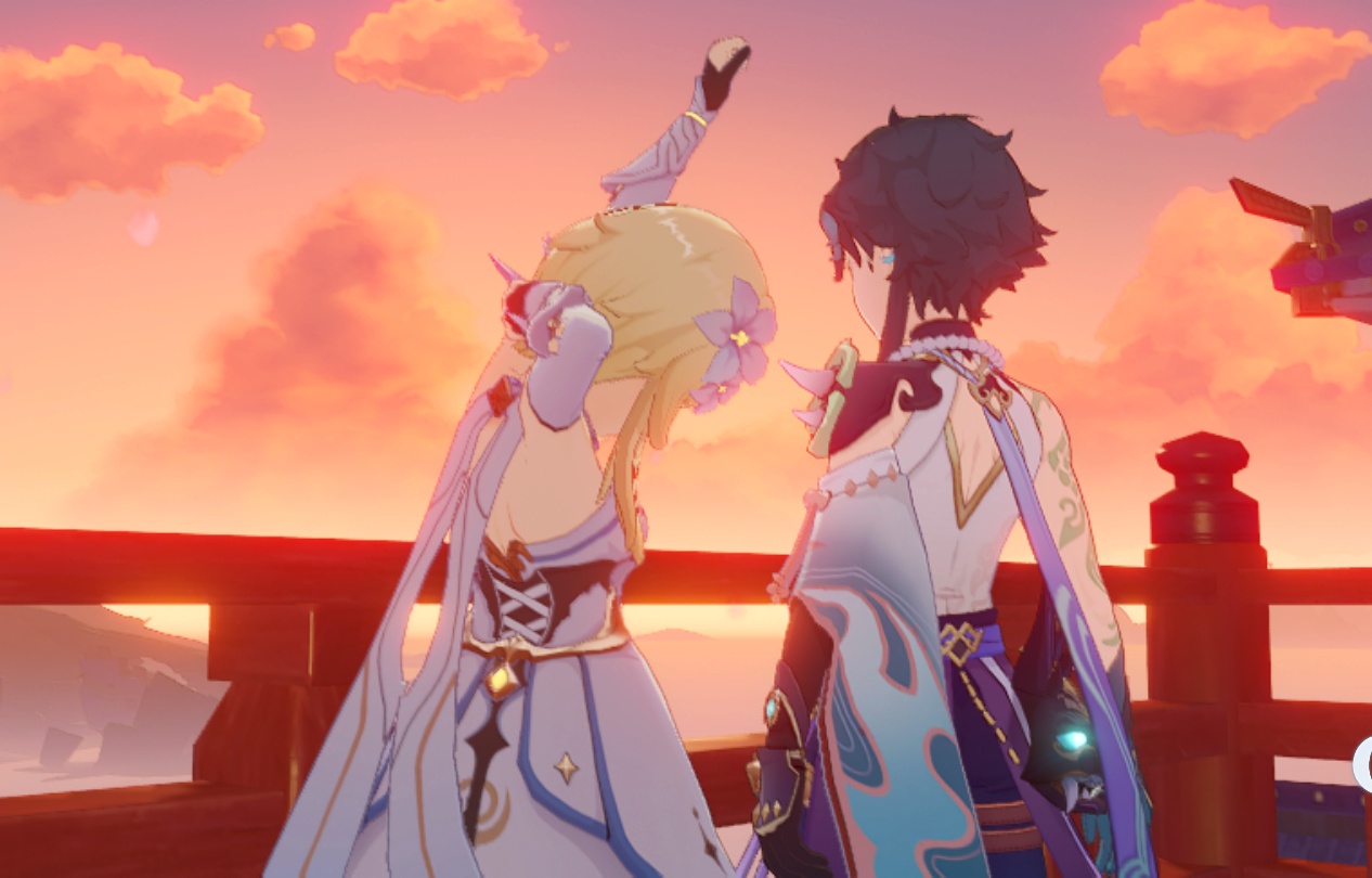 Xiao and Lumine | Genshin Impact | HoYoLAB