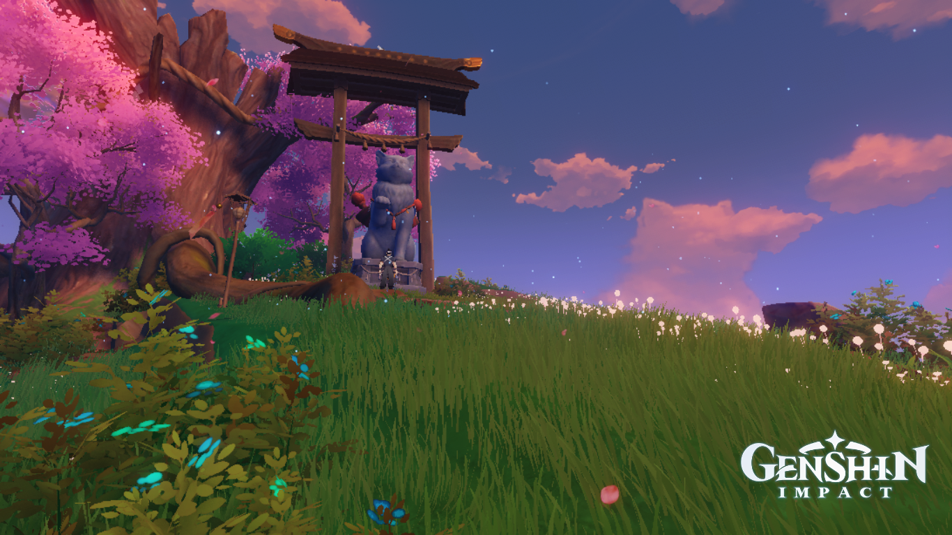 Asase shrine and cats | Genshin Impact | HoYoLAB