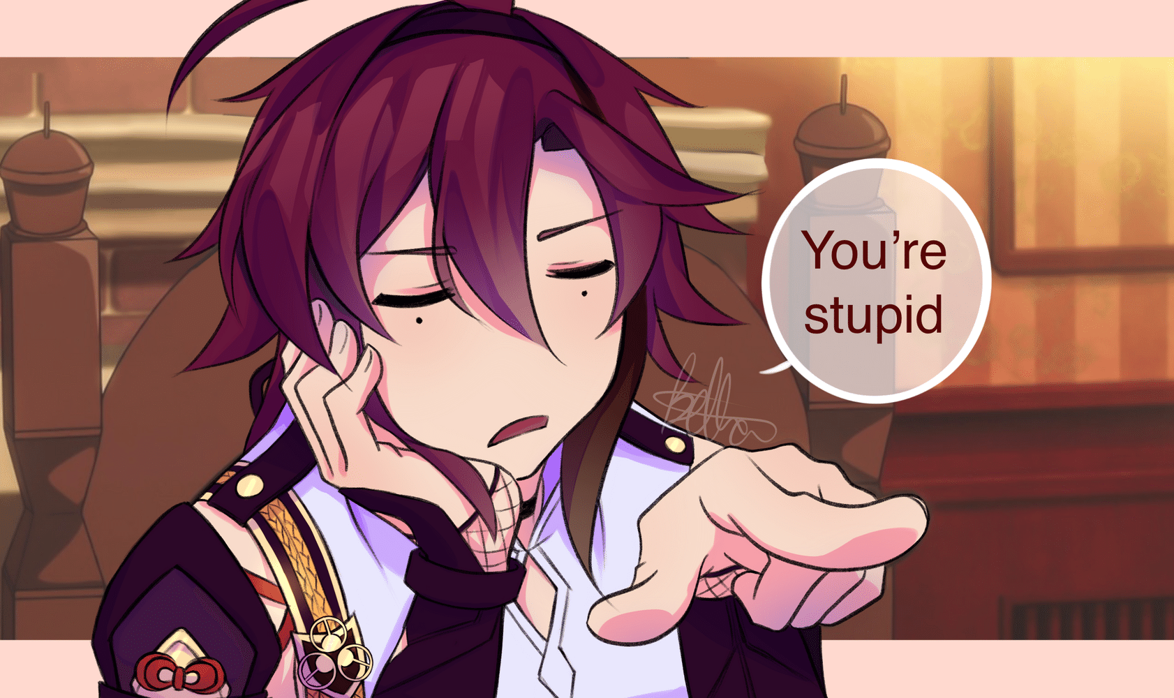 Heizou in my favorite Ranpo scene! Genshin Impact | HoYoLAB