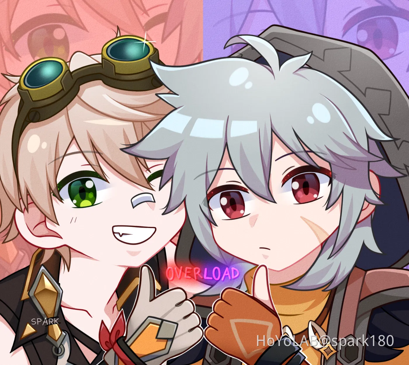 Bennett & Razor (Chibi Fan-Art) #09 & #10 Genshin Impact | HoYoLAB