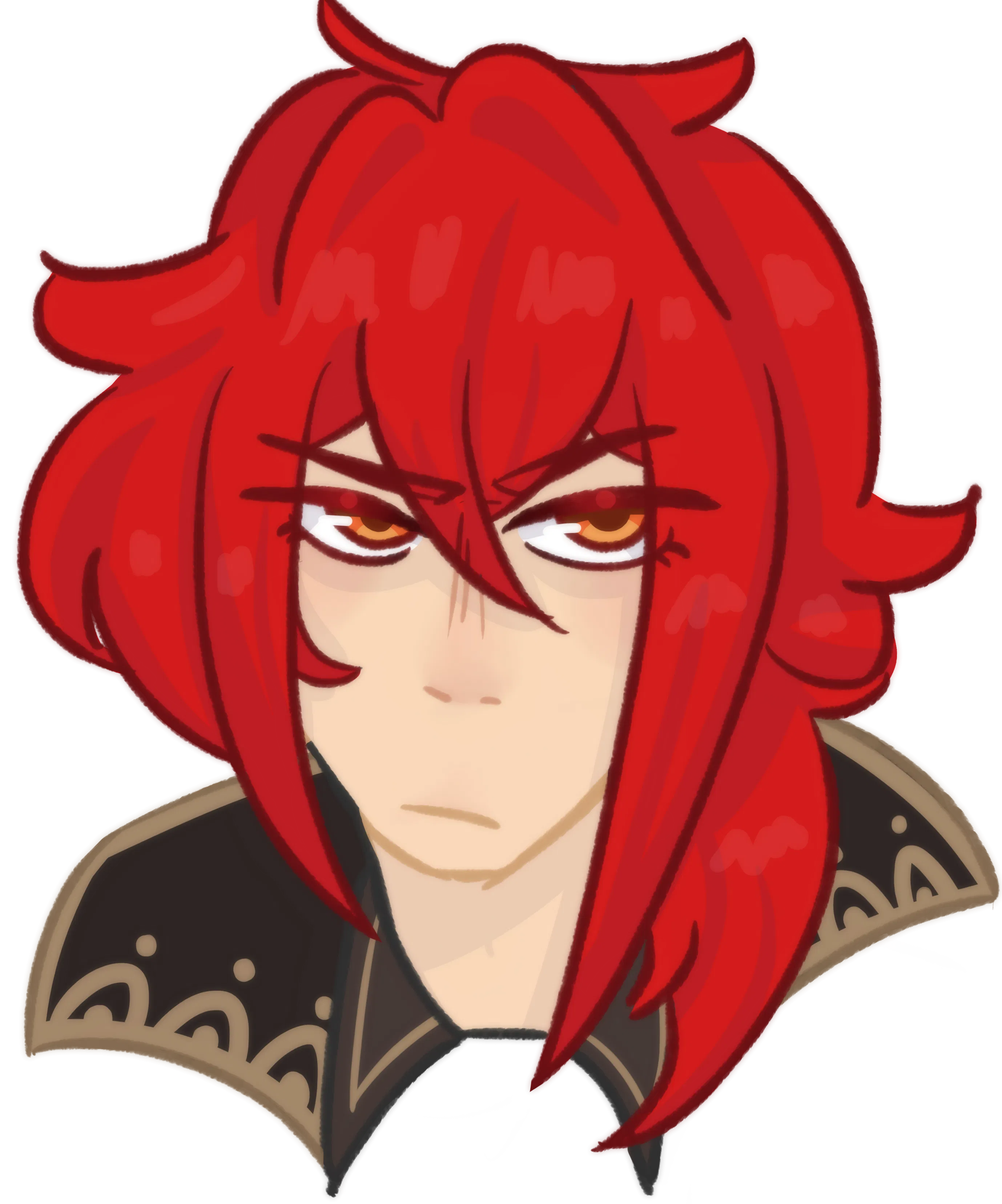 Another Diluc portrait Genshin Impact | HoYoLAB