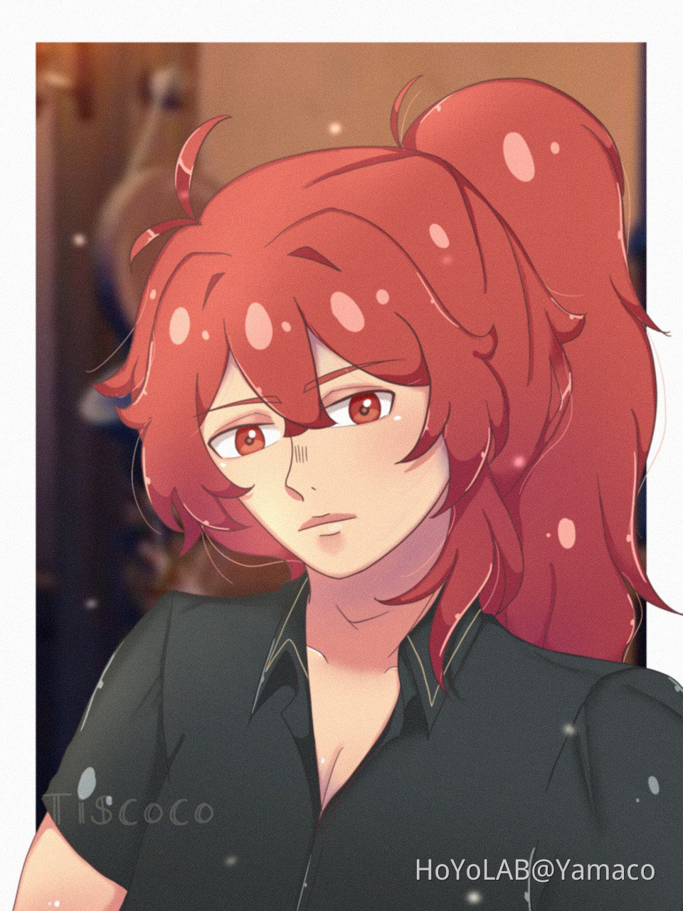 High Ponytail Diluc Genshin Impact | HoYoLAB