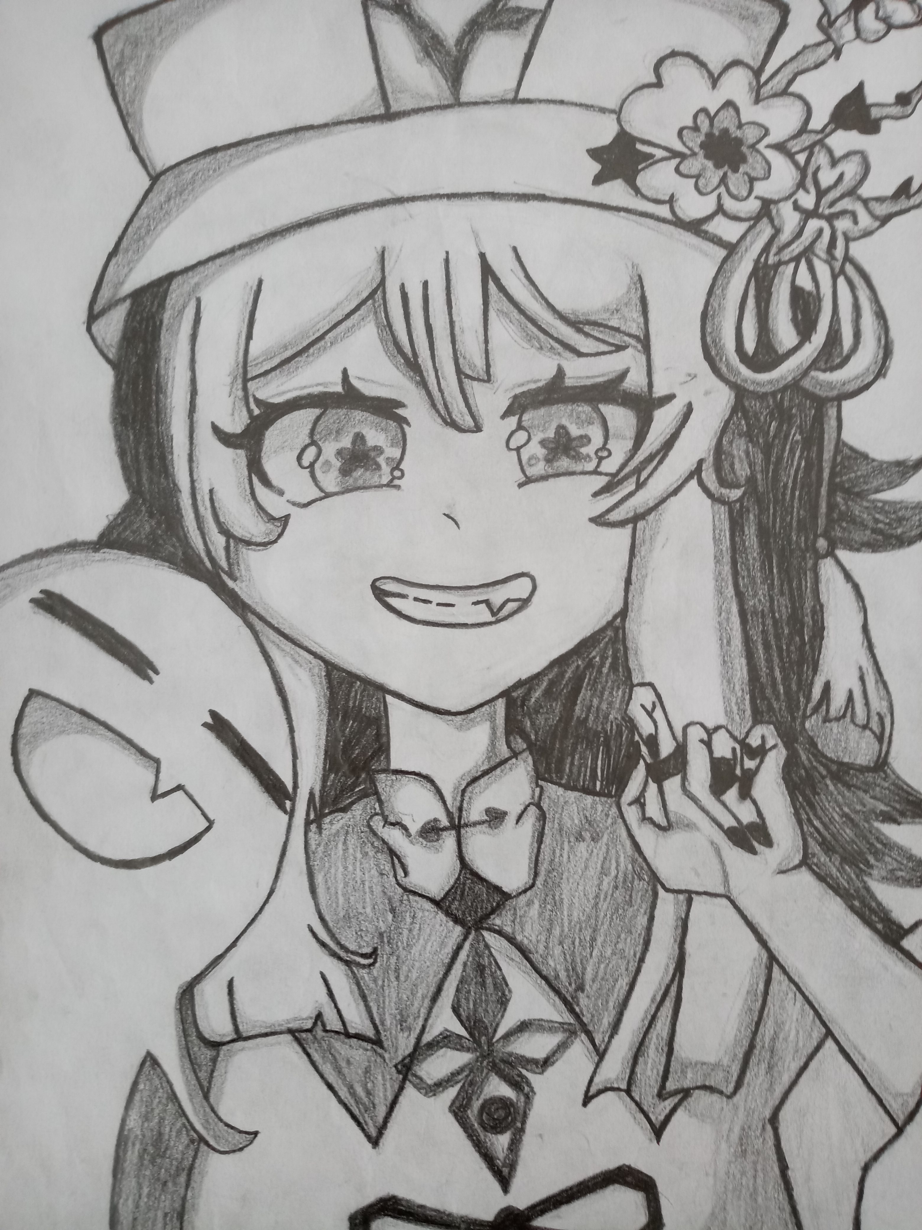 hu Tao draw Genshin Impact | HoYoLAB