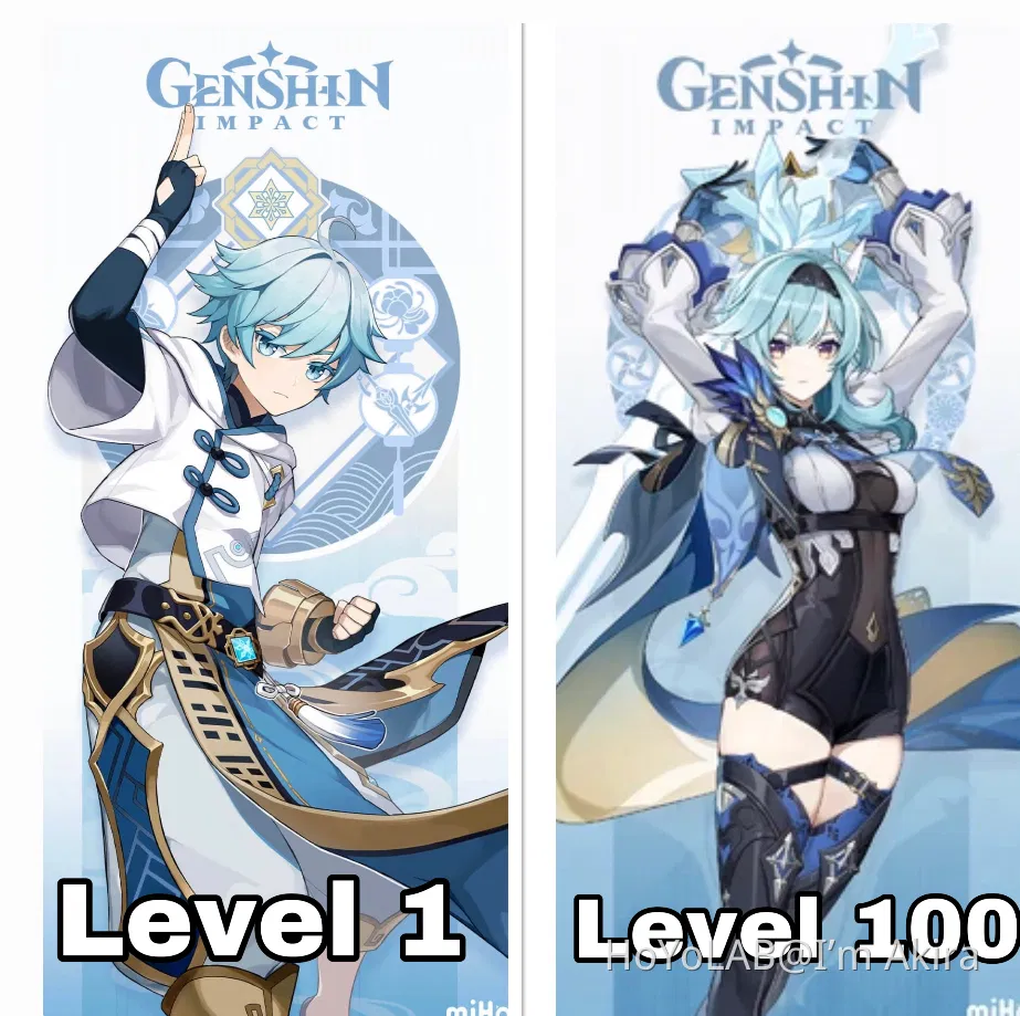 Level 1 vs. Level 100 Genshin Impact | HoYoLAB