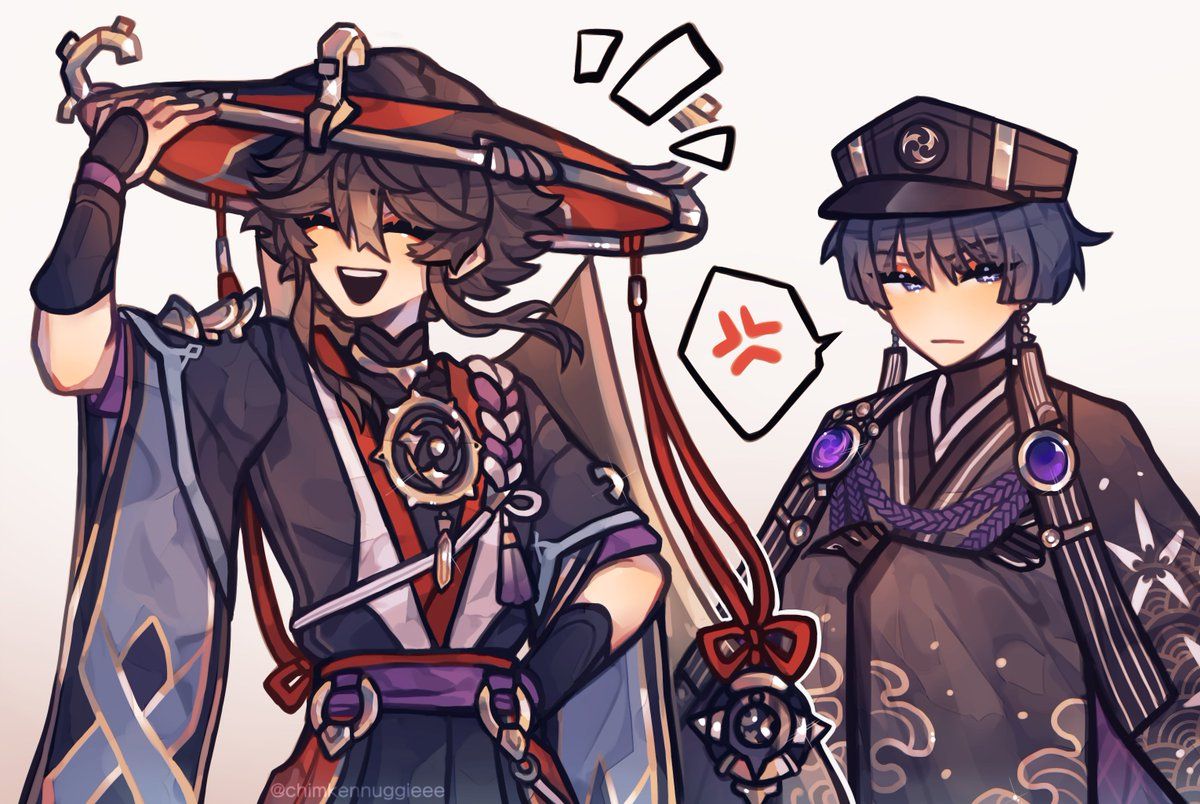 Heizou and Scara switch outfit's Genshin Impact | HoYoLAB