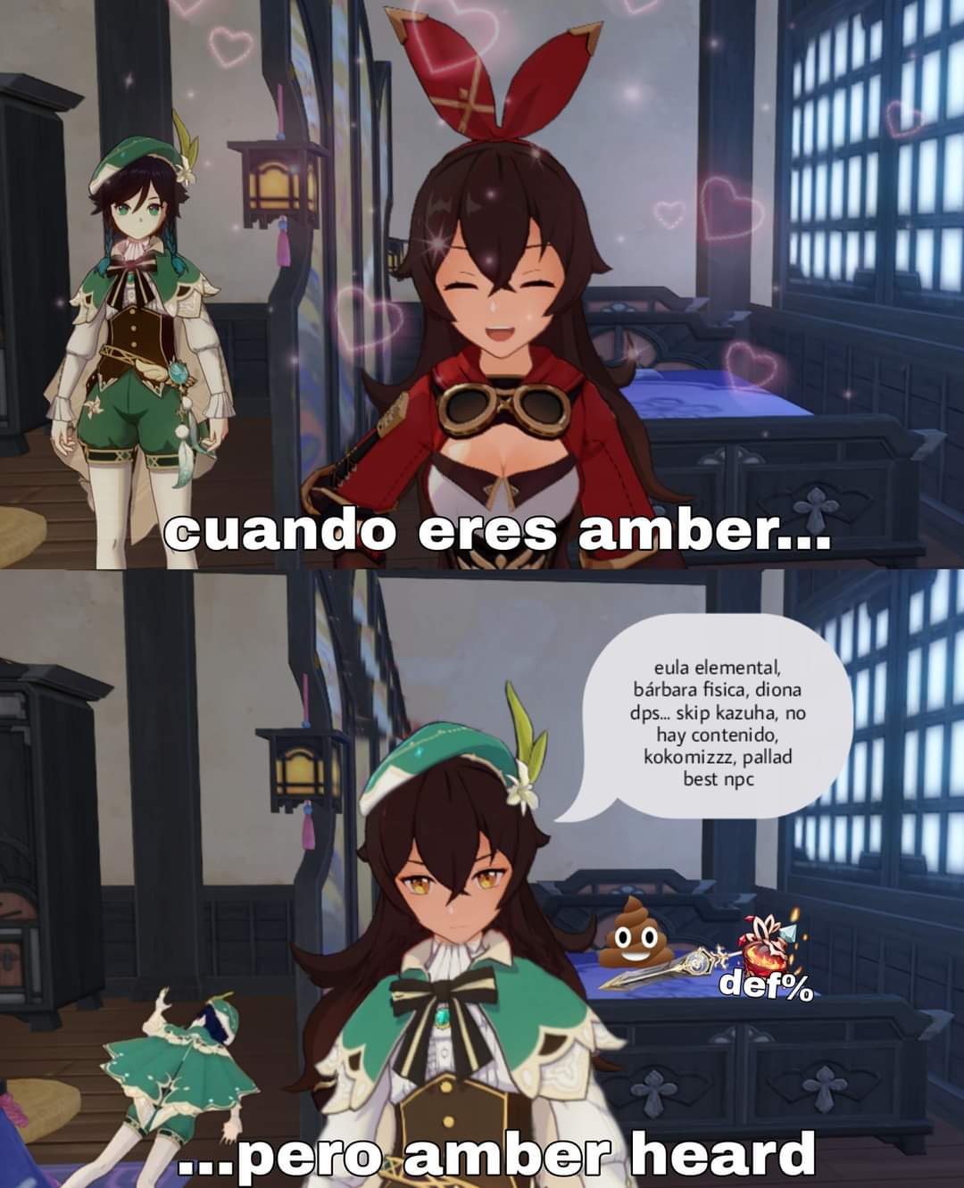 Cuando eres Amber, pero... Genshin Impact | HoYoLAB