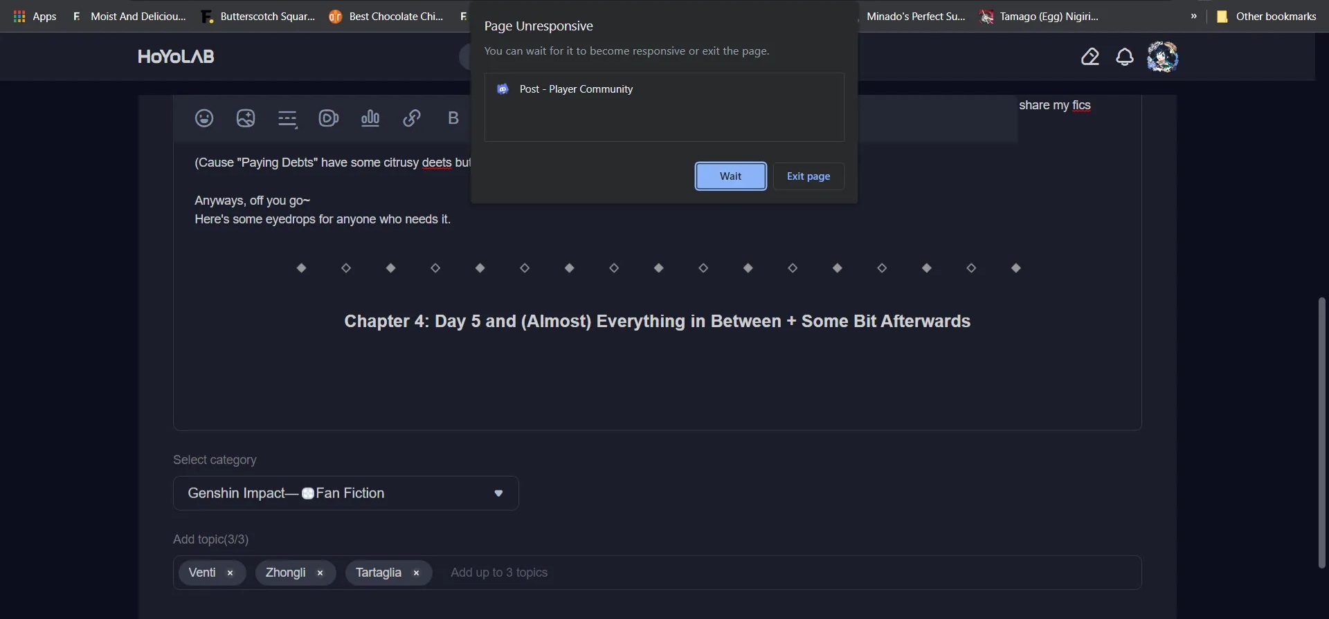 Oh no... I had such high hopes! | HoYoLAB