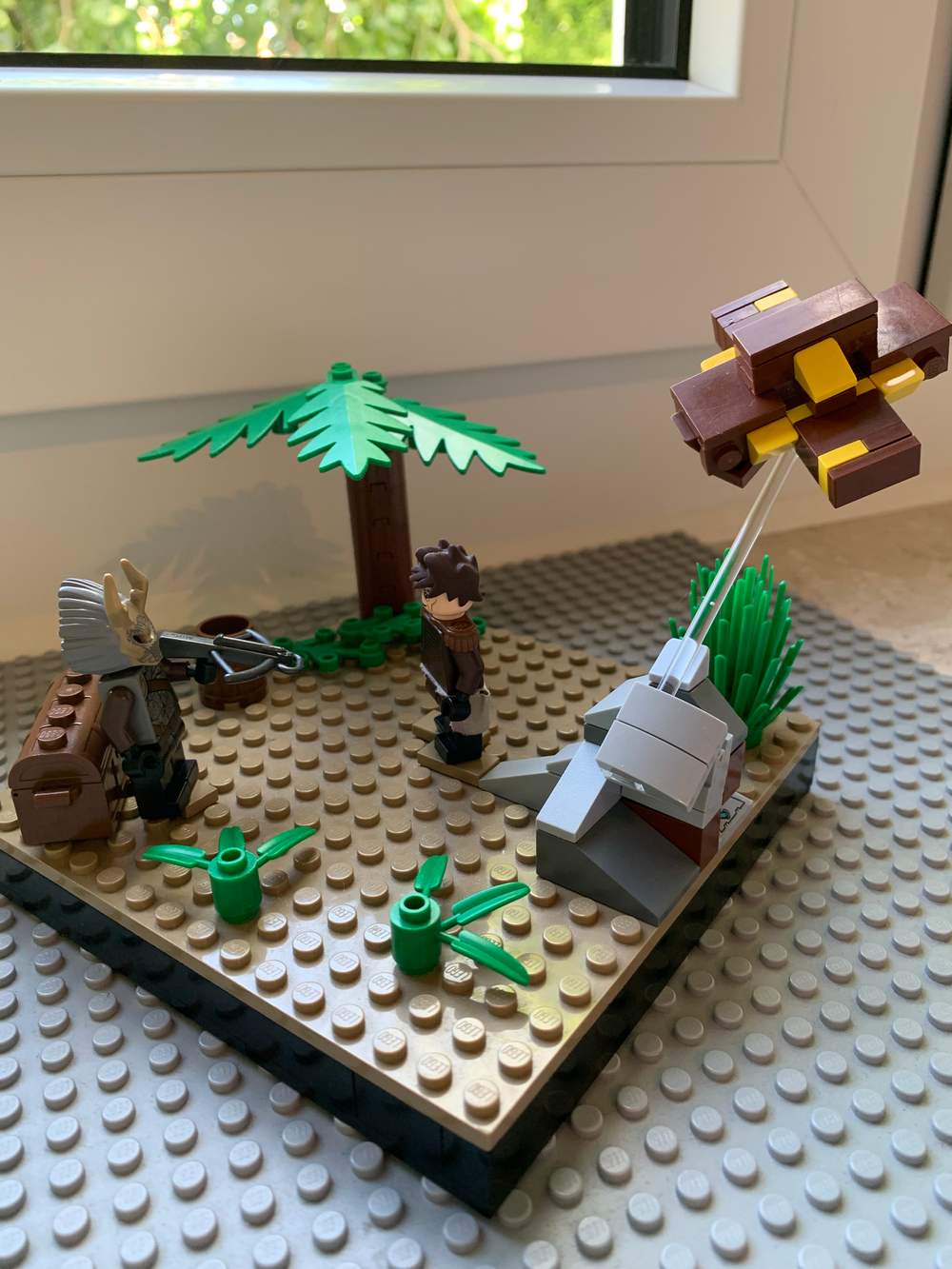 My Lego Zhongli Planet Befall Diorama Genshin Impact | HoYoLAB