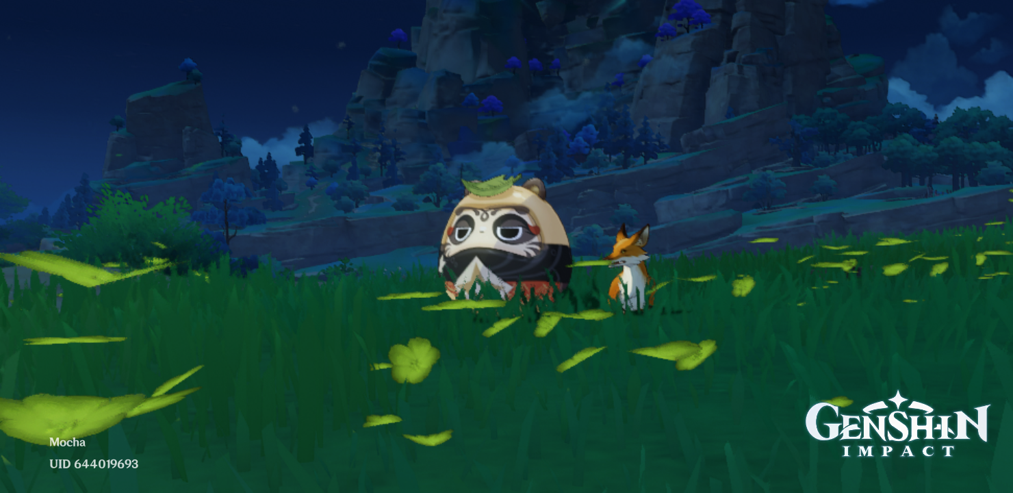 Sayu resting beside a kitsune??!! Genshin Impact | HoYoLAB