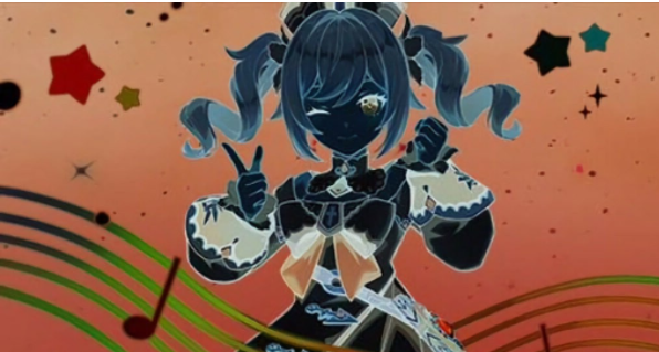 Barbara but with inverted colors Genshin Impact | HoYoLAB