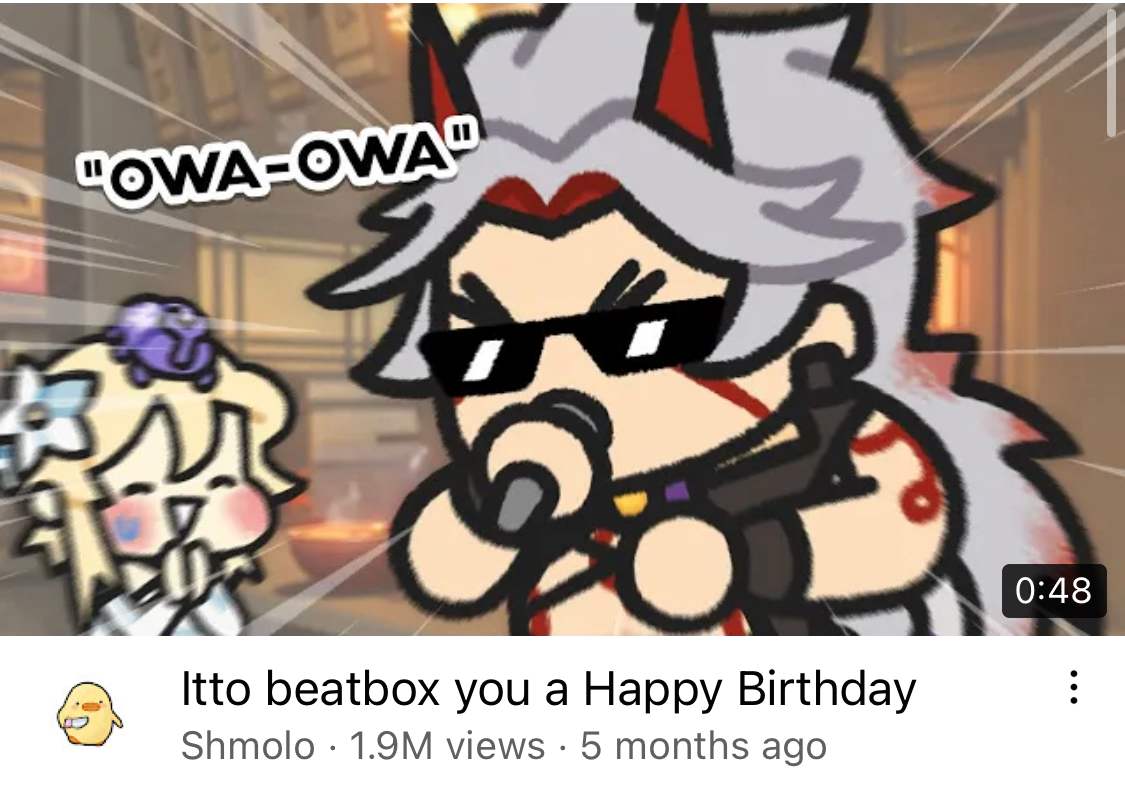 My Itto Ritual Genshin Impact | HoYoLAB