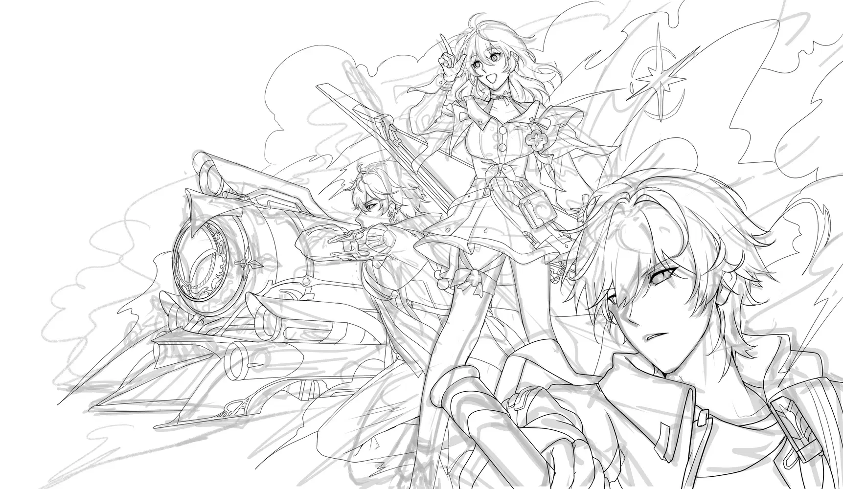 star rail coloring pages