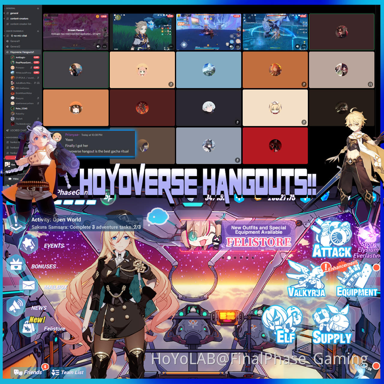 Hoyoverse Hangouts!! Honkai Impact 3rd | HoYoLAB