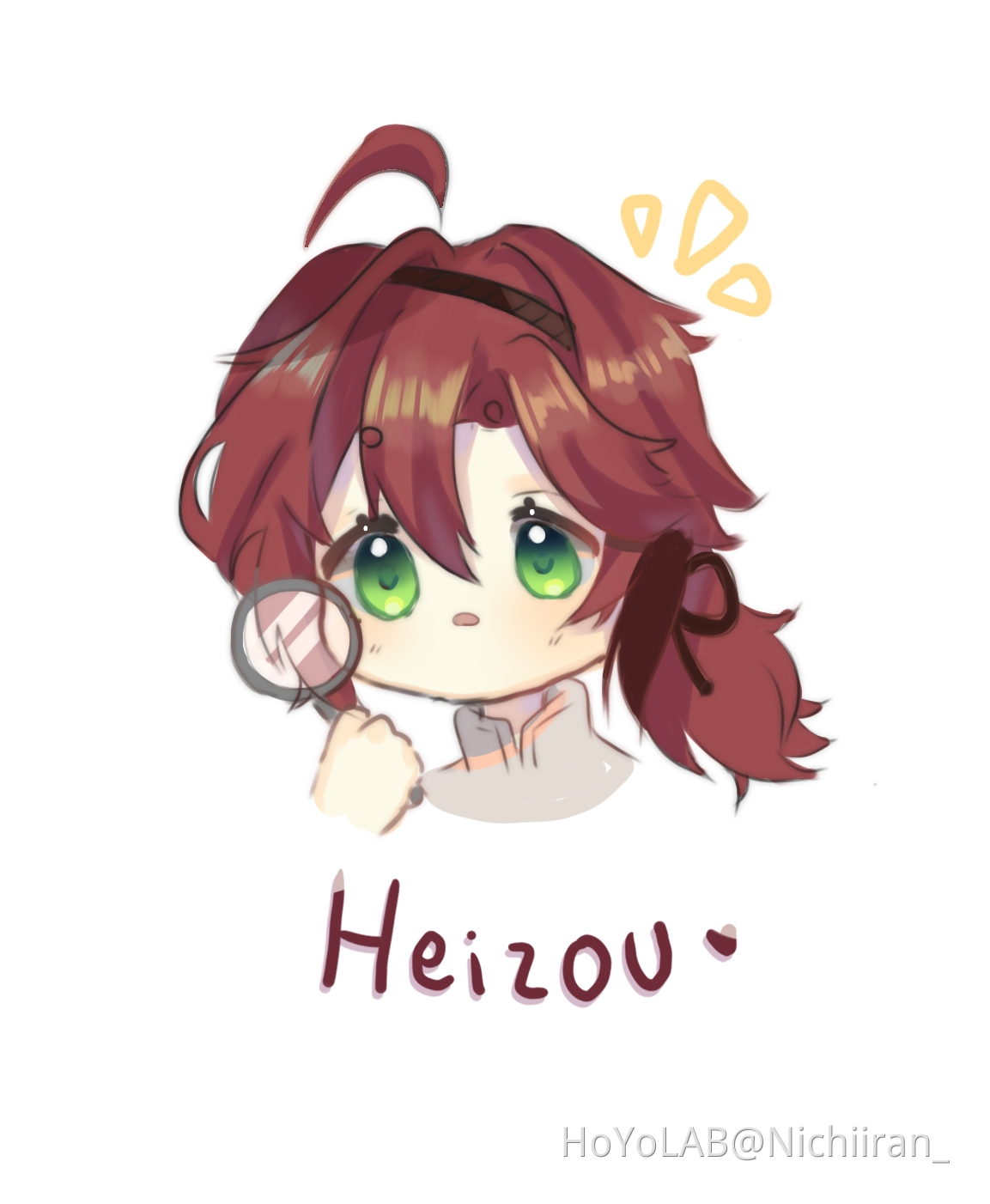 chibi Heizou (｡•̀ᴗ-) Genshin Impact | HoYoLAB