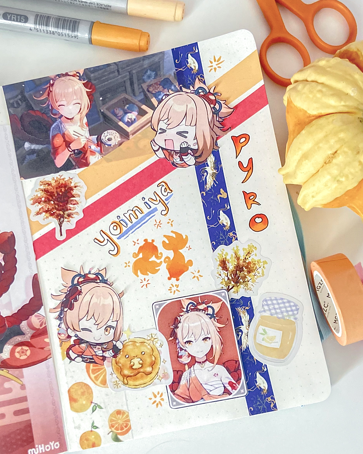 Yoimiya Journal Spread Genshin Impact | HoYoLAB