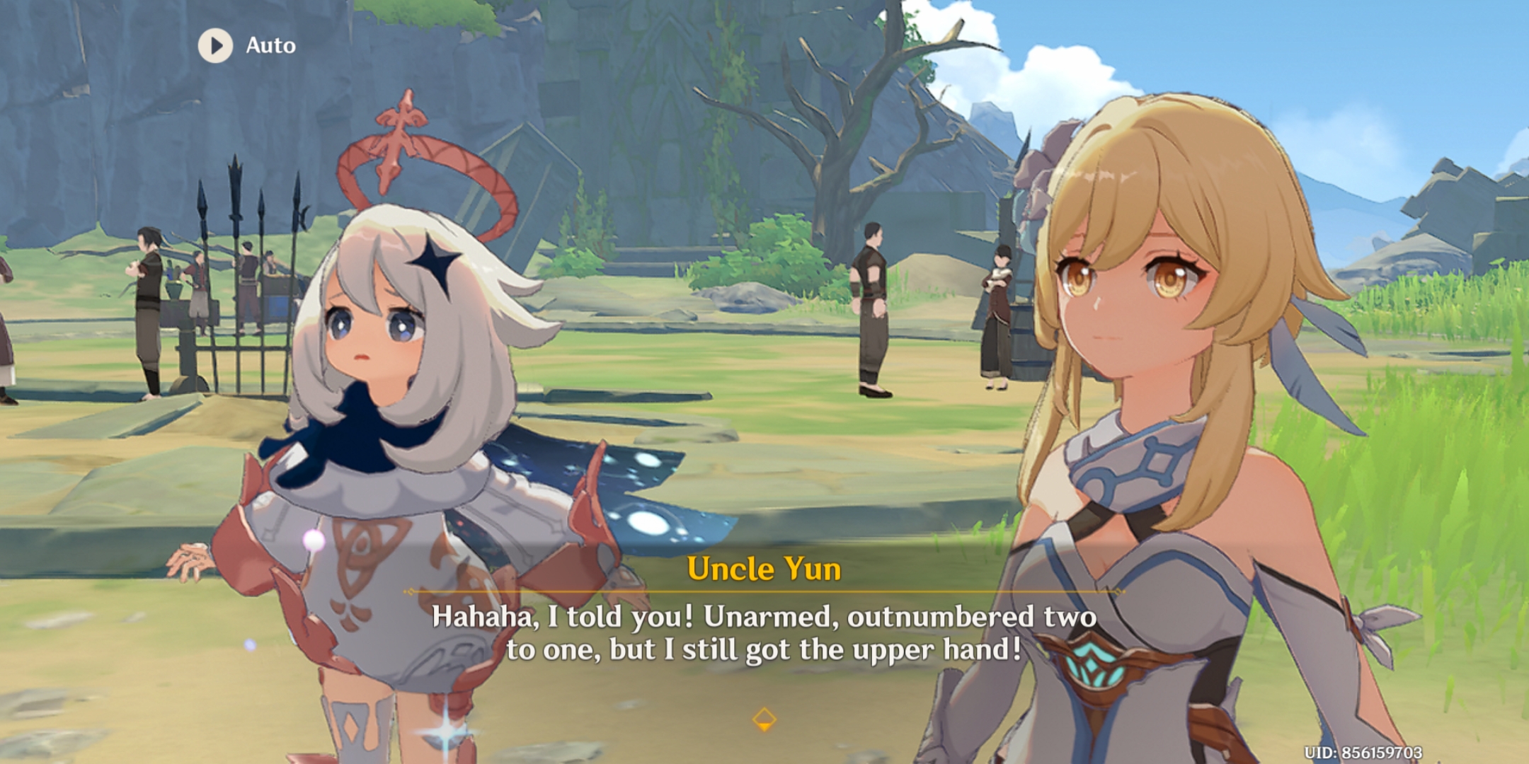 Paimon and Traveler Being Epic Facial Expressions | Genshin Impact ...