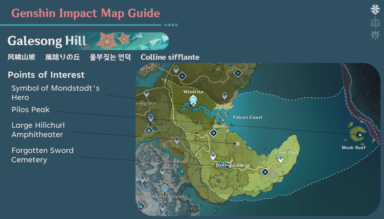 Galesong Hill | Map Guide | Genshin Impact | HoYoLAB