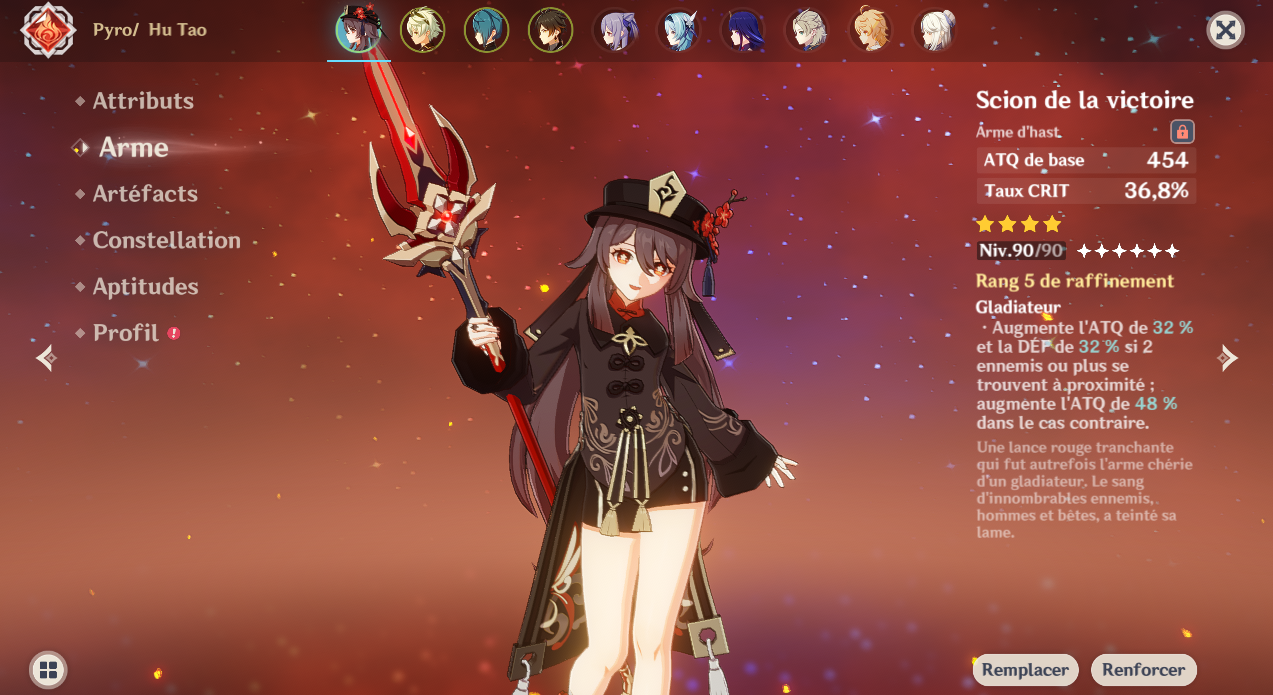 [Bilan 600 jours] Personnage Pyro : Hu Tao Genshin Impact | HoYoLAB