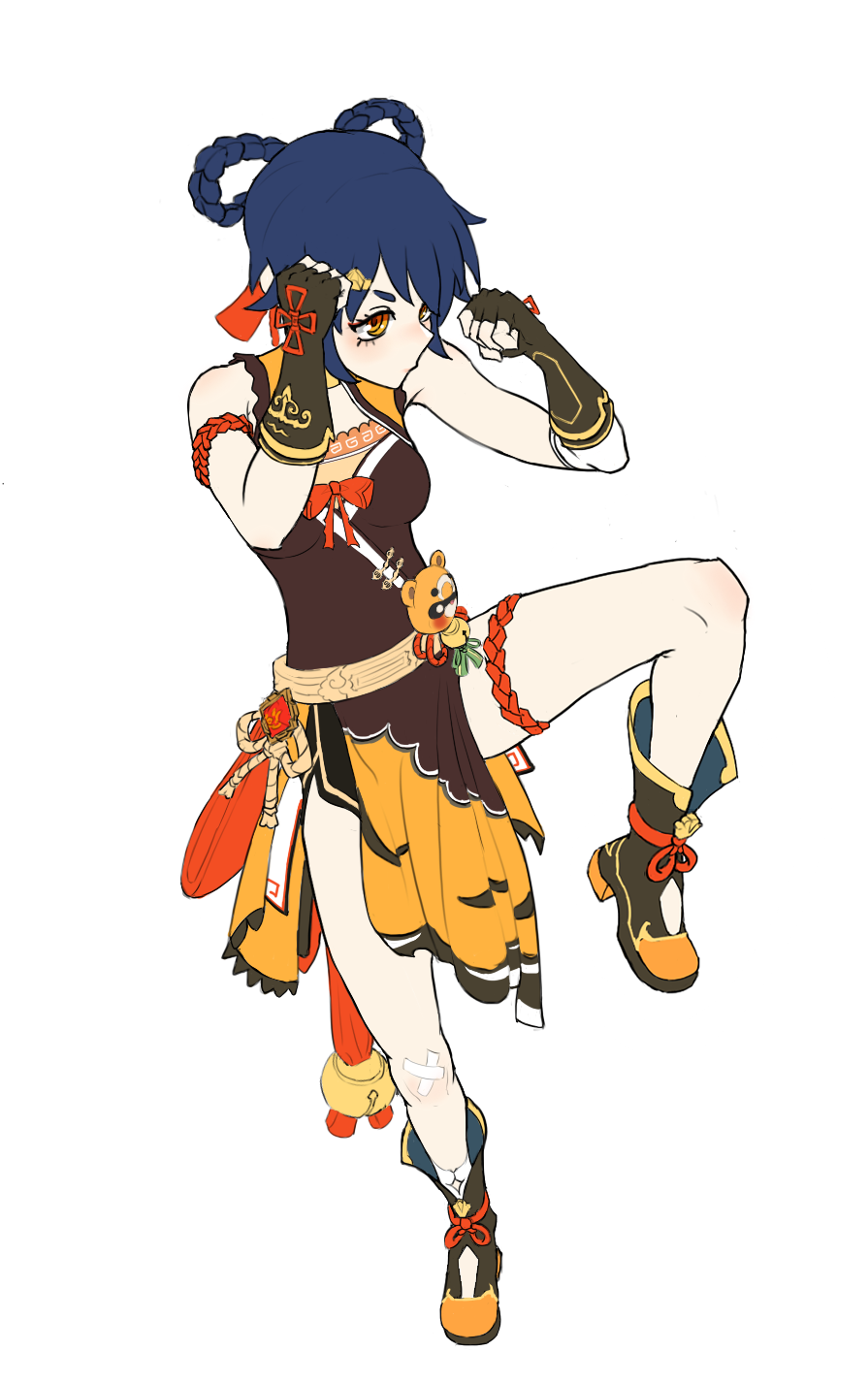 Xiangling fan art Genshin Impact | HoYoLAB