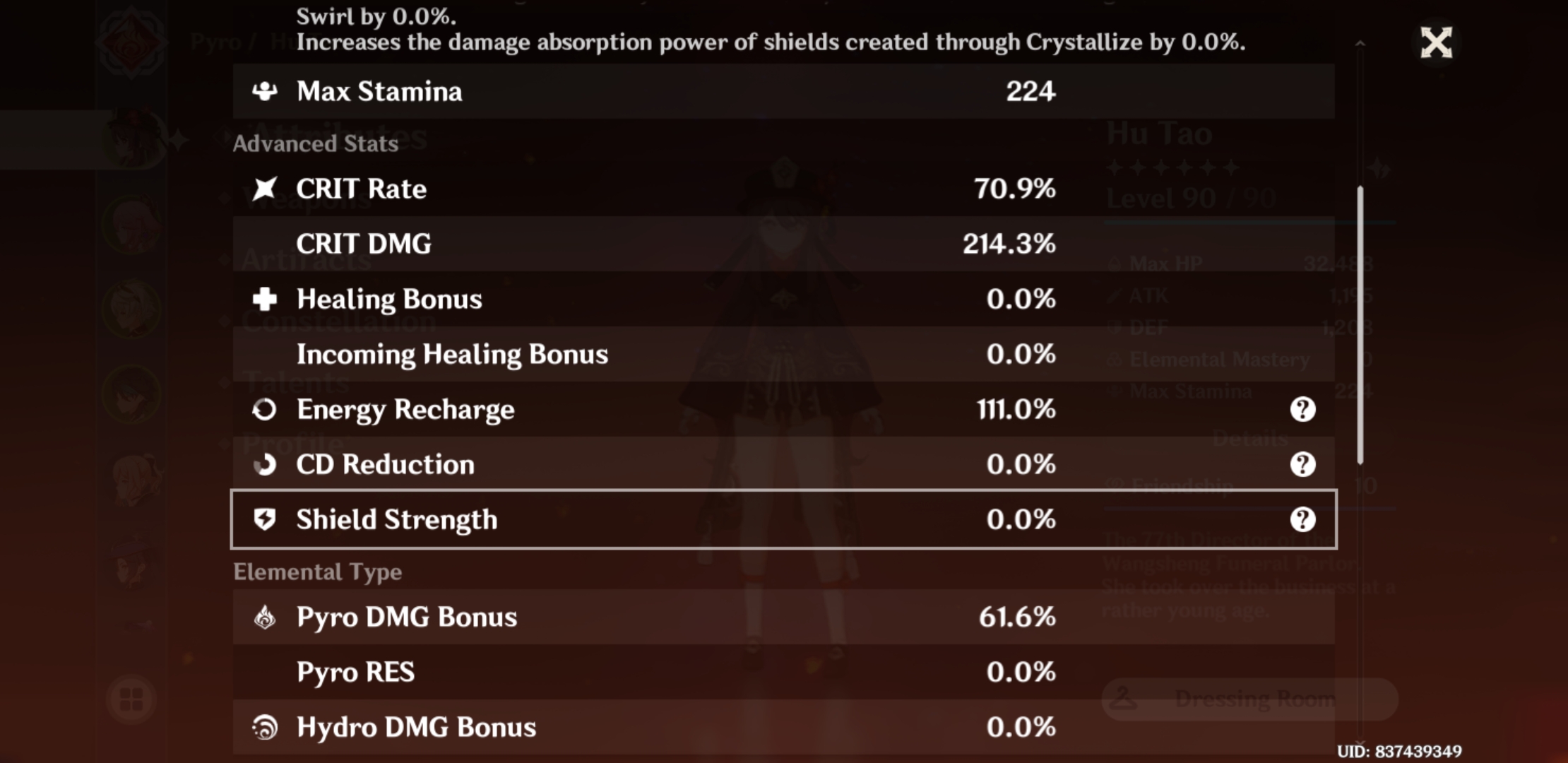 Bad Hu tao build? Genshin Impact | HoYoLAB