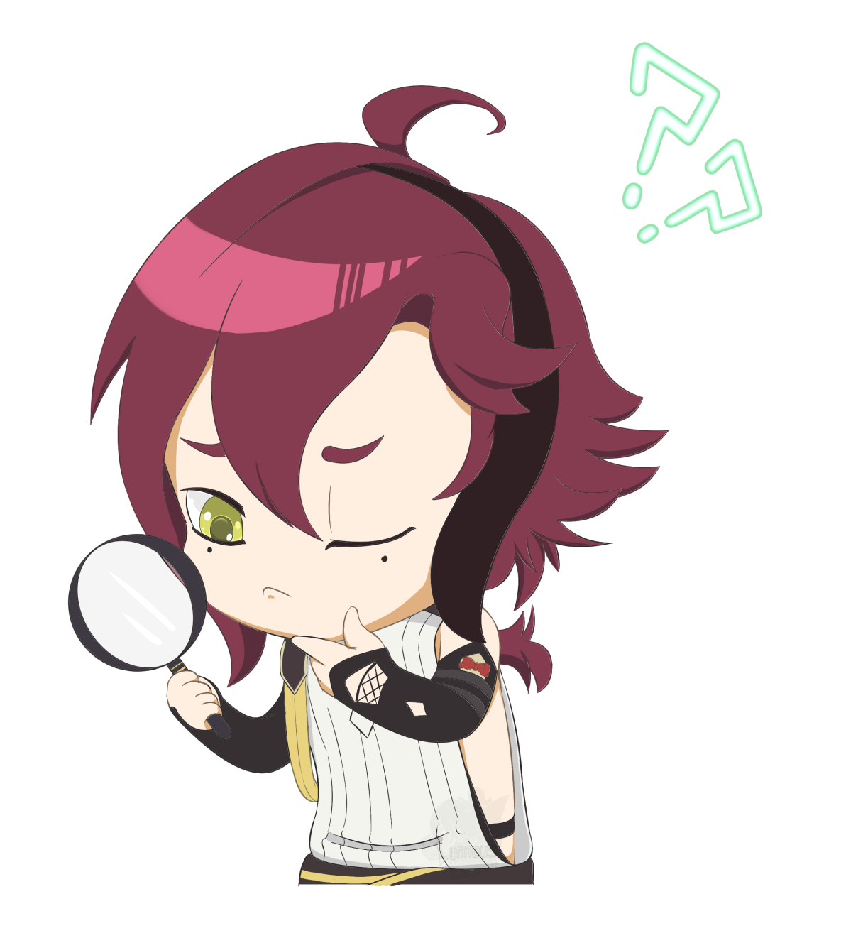 Chibi Detective (+ an unfinished comic strip) Genshin Impact | HoYoLAB