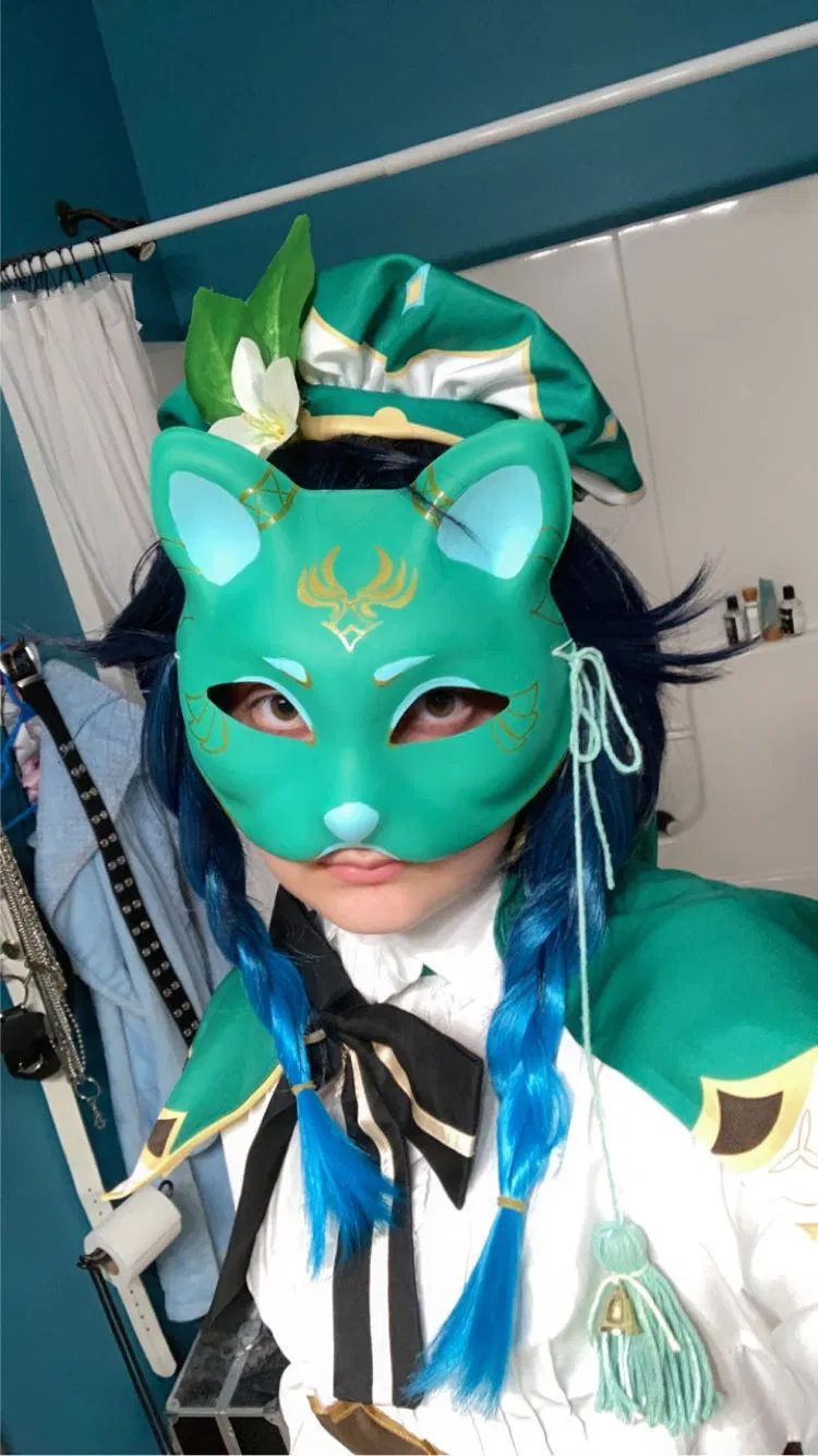 Little details in my venti mask Genshin Impact | HoYoLAB