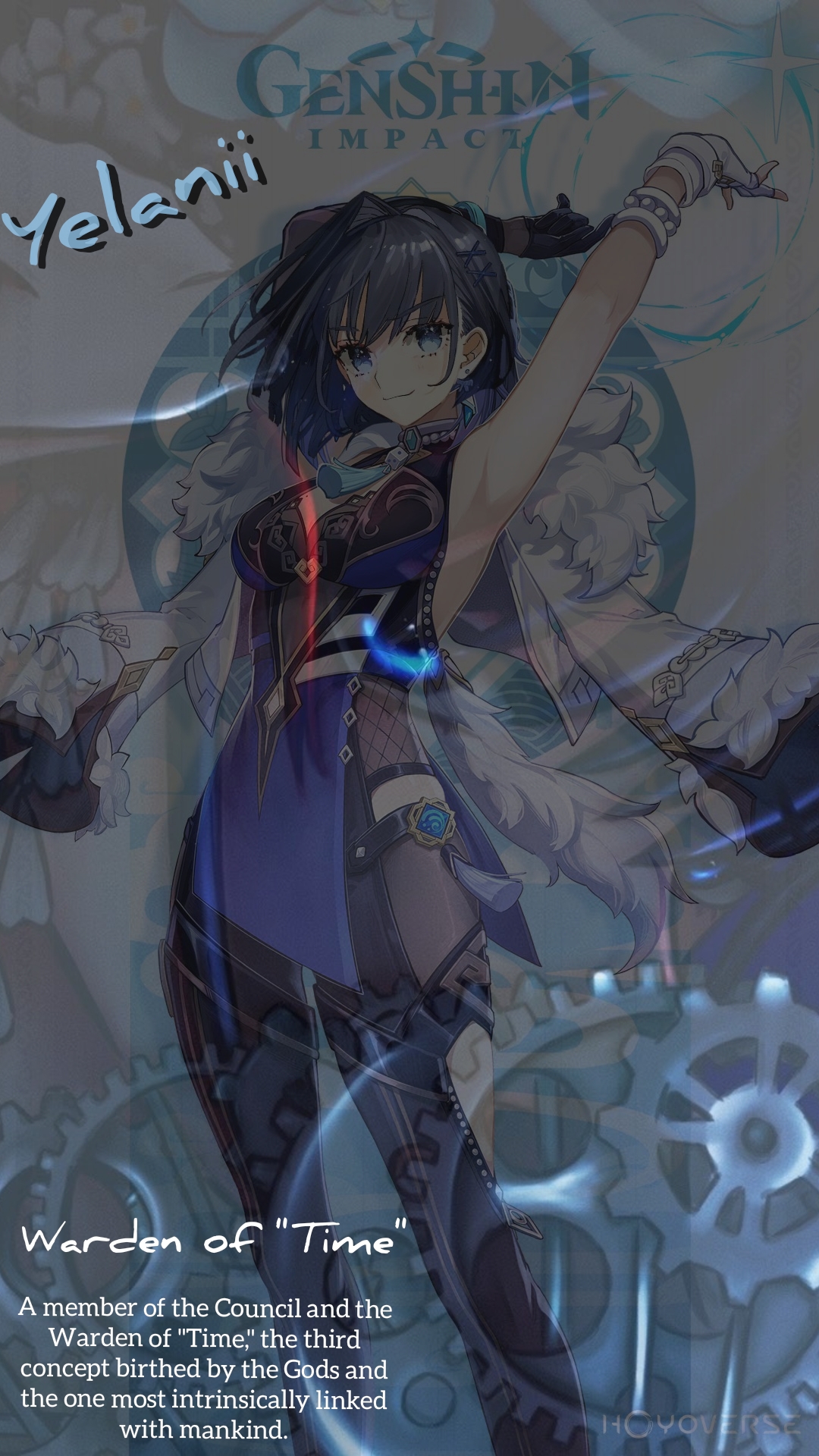 Yelanii, Warden of "Time" Genshin Impact | HoYoLAB