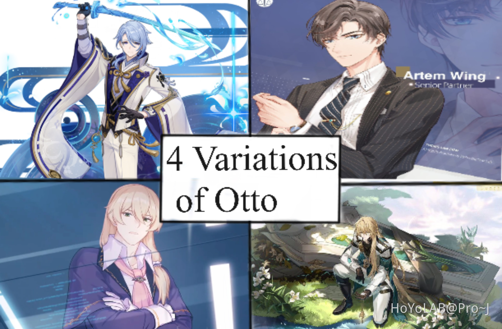 4 Variations of Otto | HoYoLAB