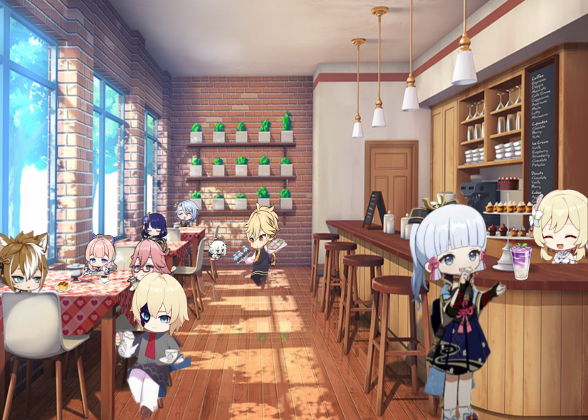 Chibi Cafe Genshin Impact | HoYoLAB