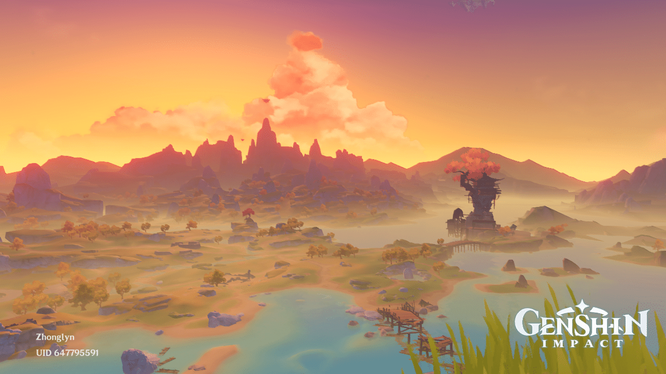 Liyue Photoshoot~A Burning Sea of Clouds Genshin Impact | HoYoLAB