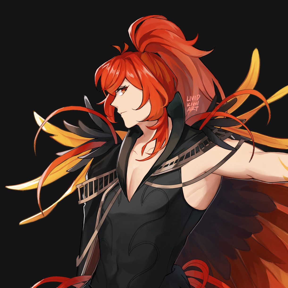 "Fiery Splendour" - Diluc skin concept | Genshin Impact | HoYoLAB