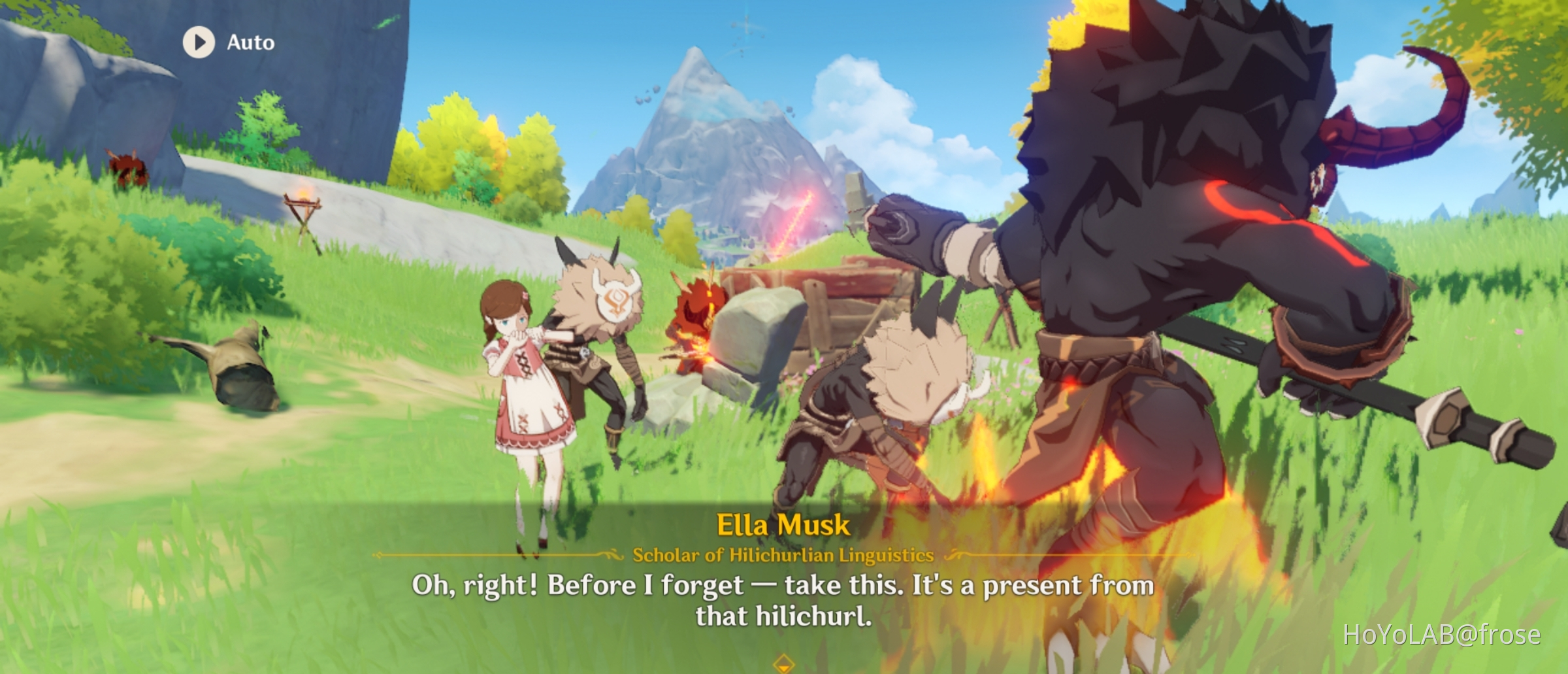 Ella Musk and the Present Genshin Impact | HoYoLAB