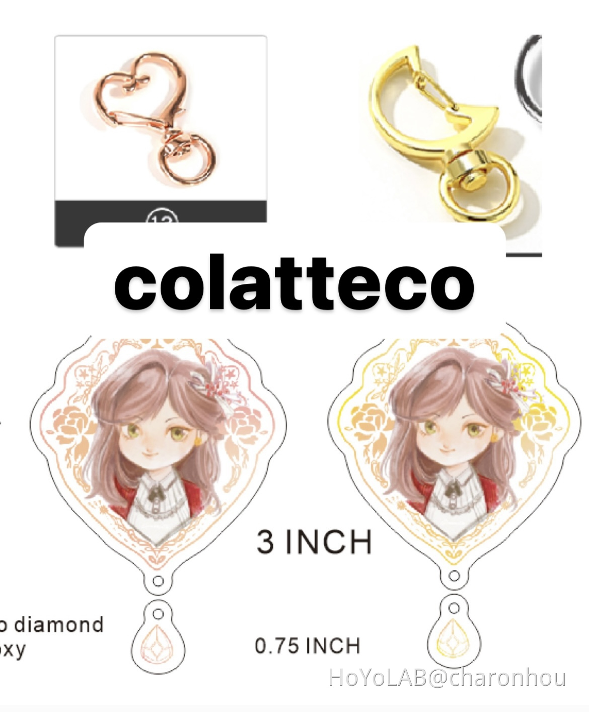 Making a sample for Rosa charm !! Tears of Themis | HoYoLAB