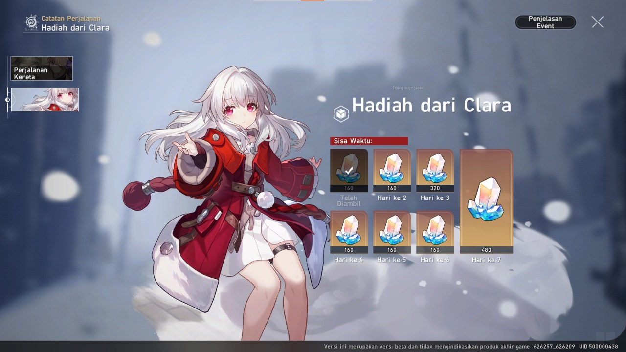 The Rewards | HSR 2nd CBT Genshin Impact | HoYoLAB