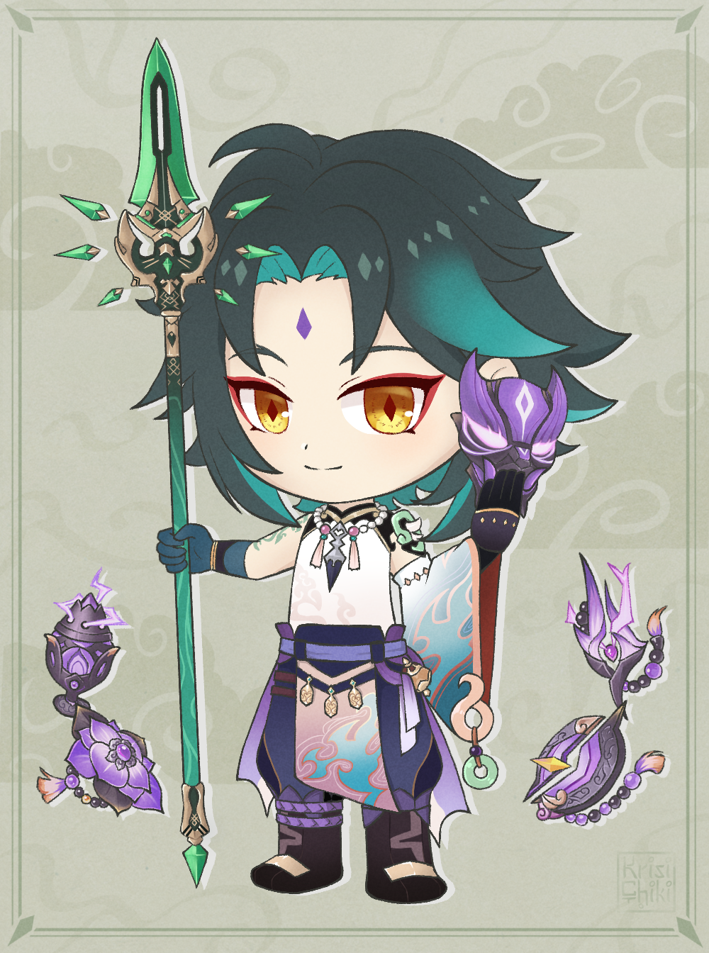 Chibi Xiao Genshin Impact | HoYoLAB