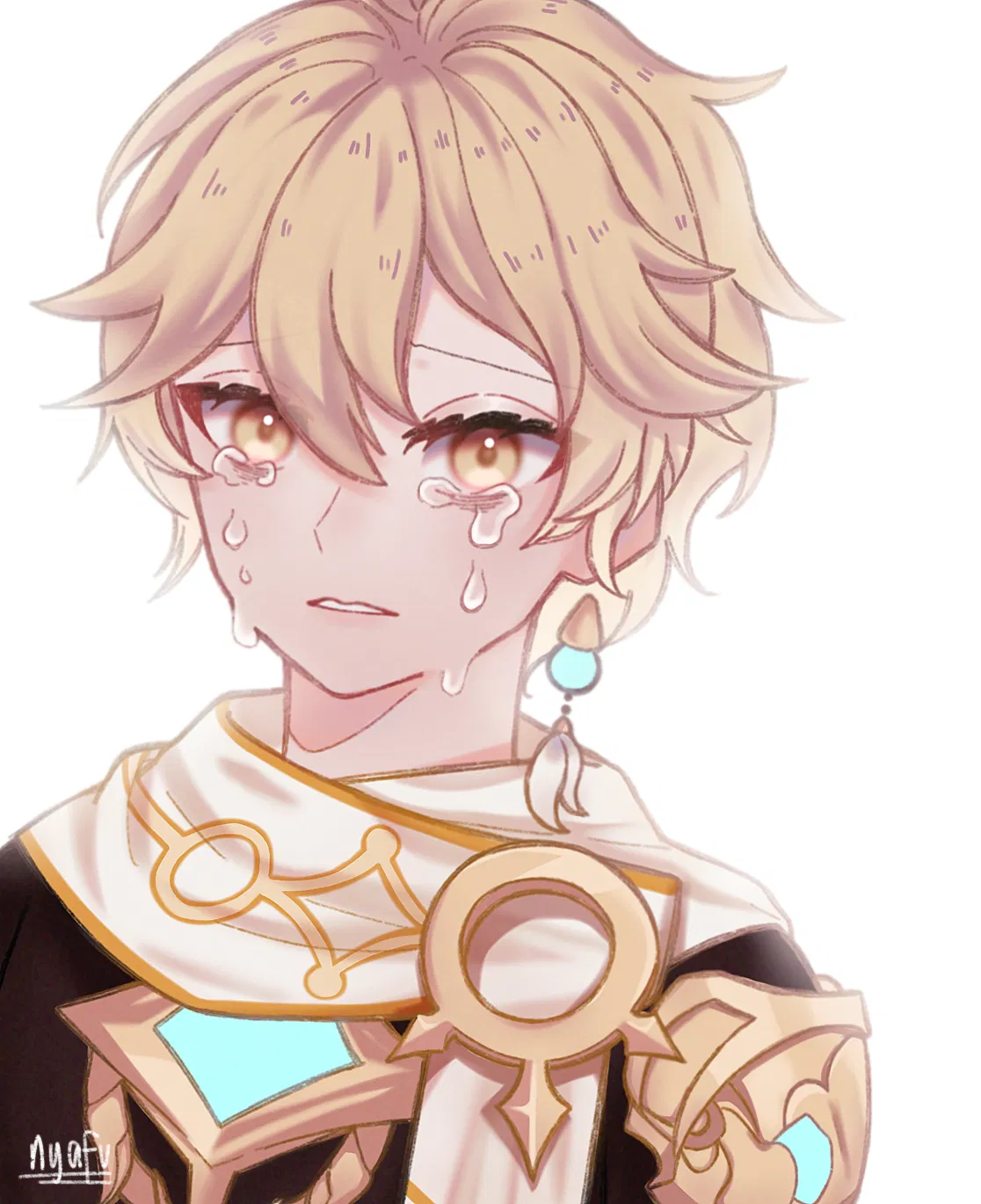 Aether need some time to cry Genshin Impact | HoYoLAB