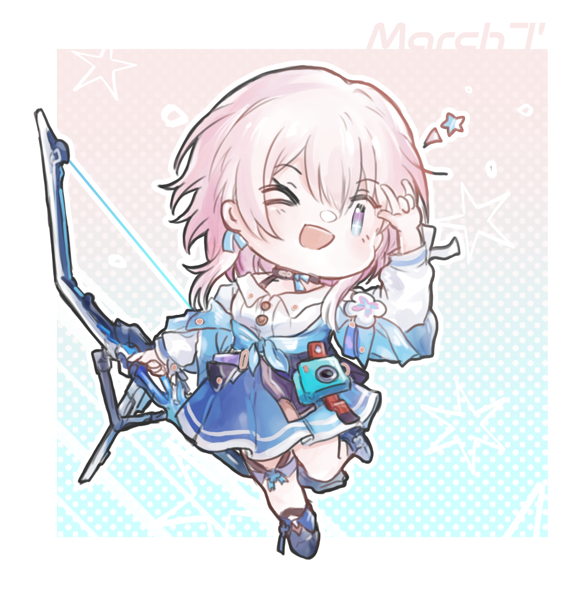 Chibi March 7th Honkai: Star Rail | HoYoLAB