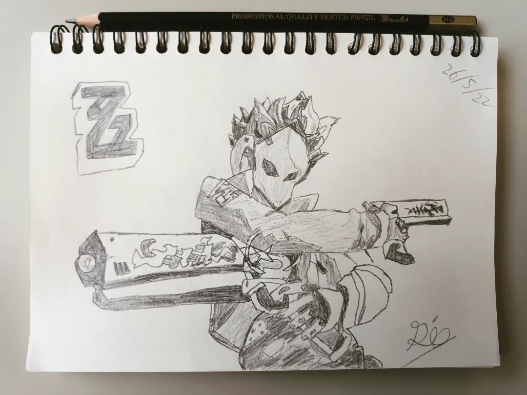 Billy Fanart Sketch :) Zenless Zone Zero | HoYoLAB
