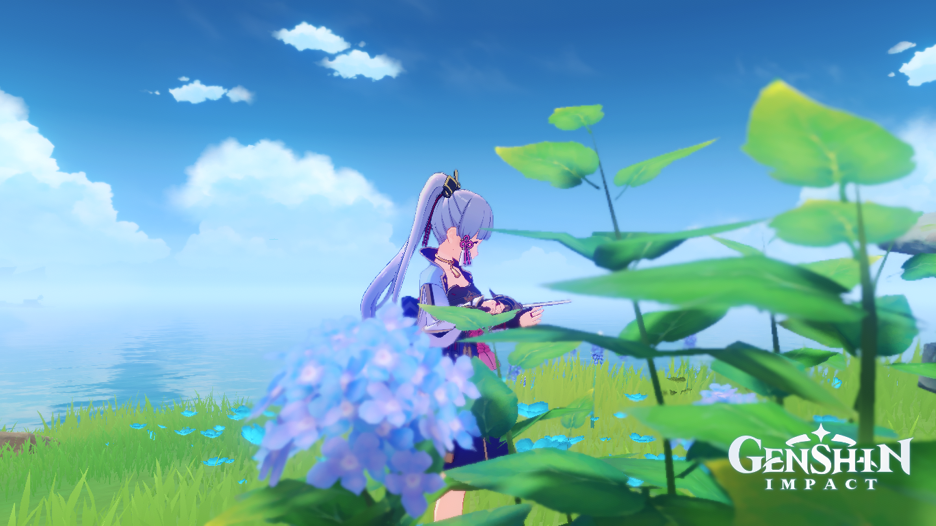 Blue Petals Genshin Impact | HoYoLAB