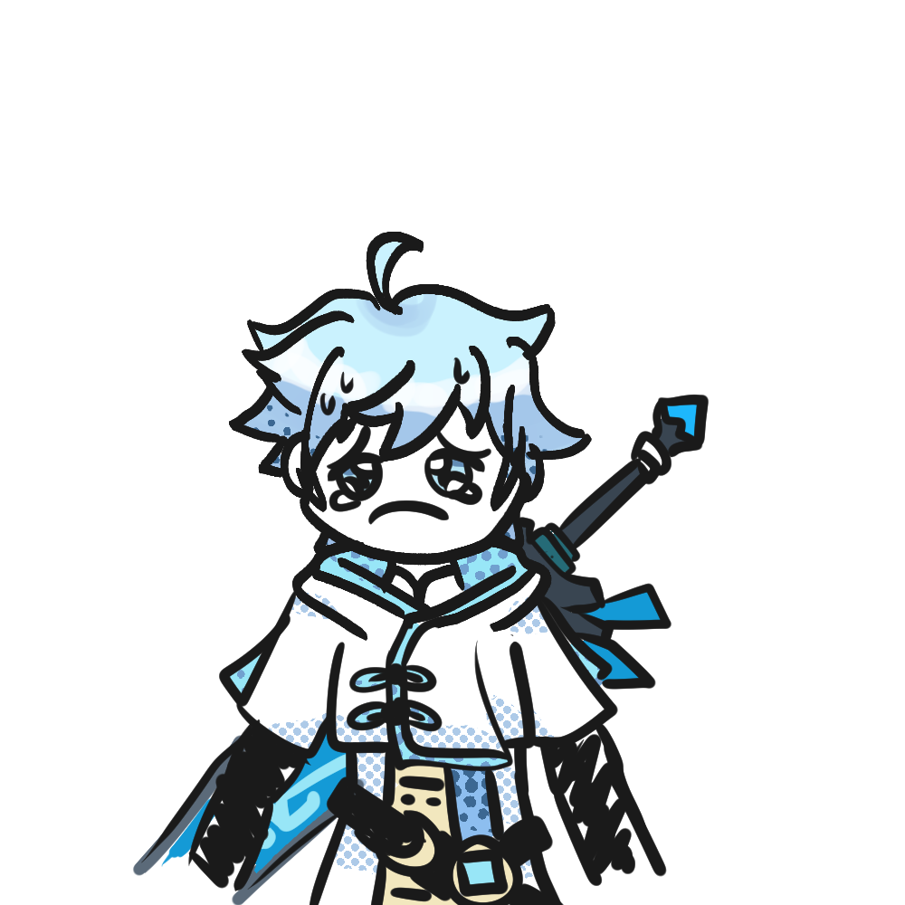 Sad dude w big sword Genshin Impact | HoYoLAB