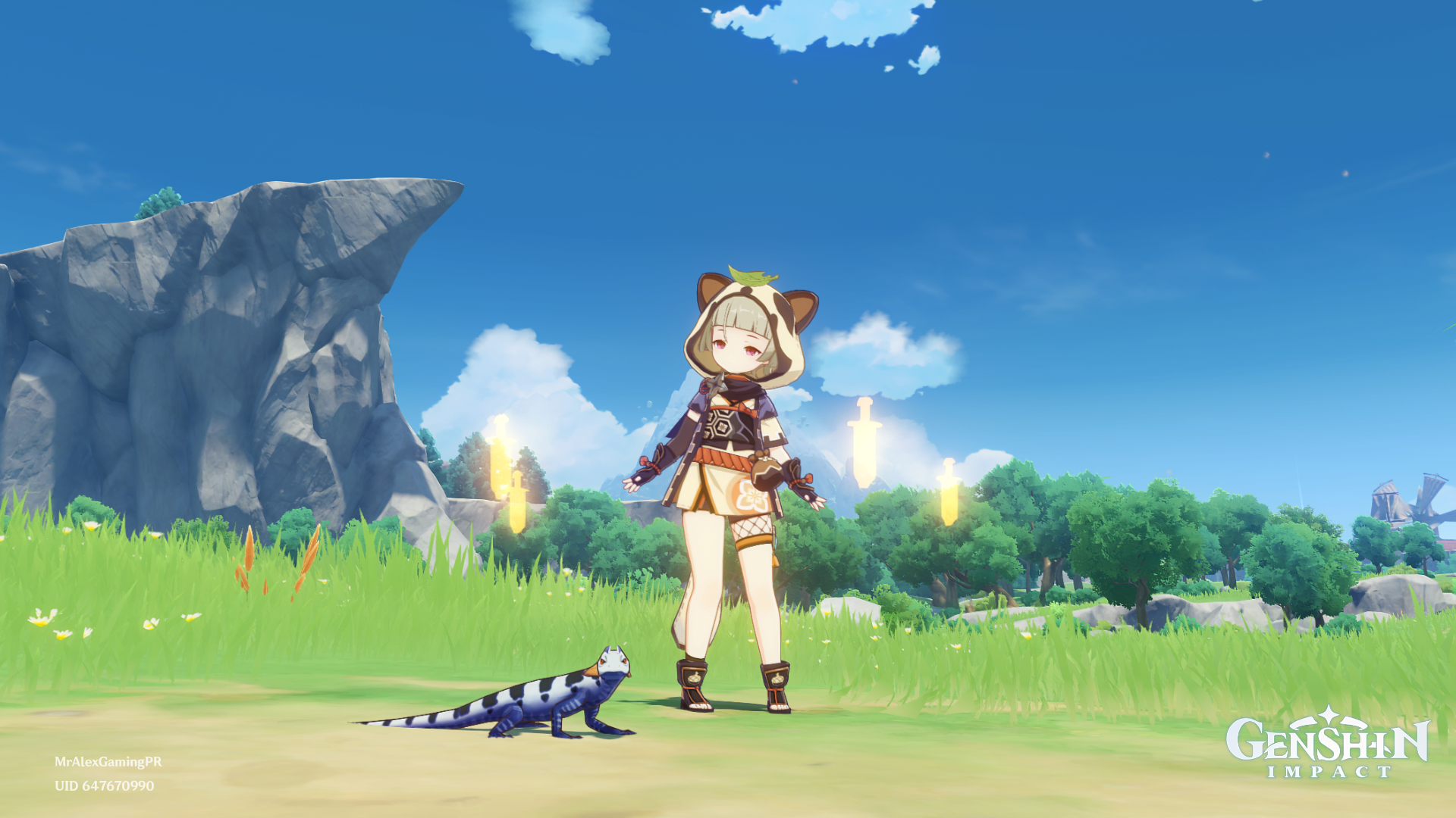 My Sayu with her new pet 🥰 Genshin Impact | HoYoLAB