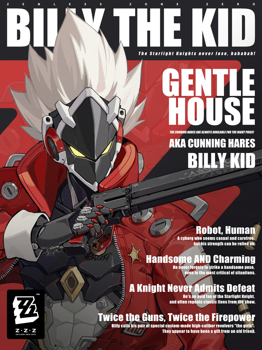 "The Starlight Knights never lose!" — Billy Kid Zenless Zone Zero | HoYoLAB