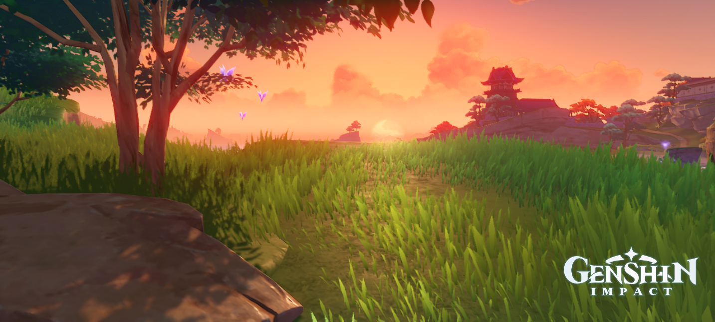 Sunset in Inazuma Genshin Impact | HoYoLAB
