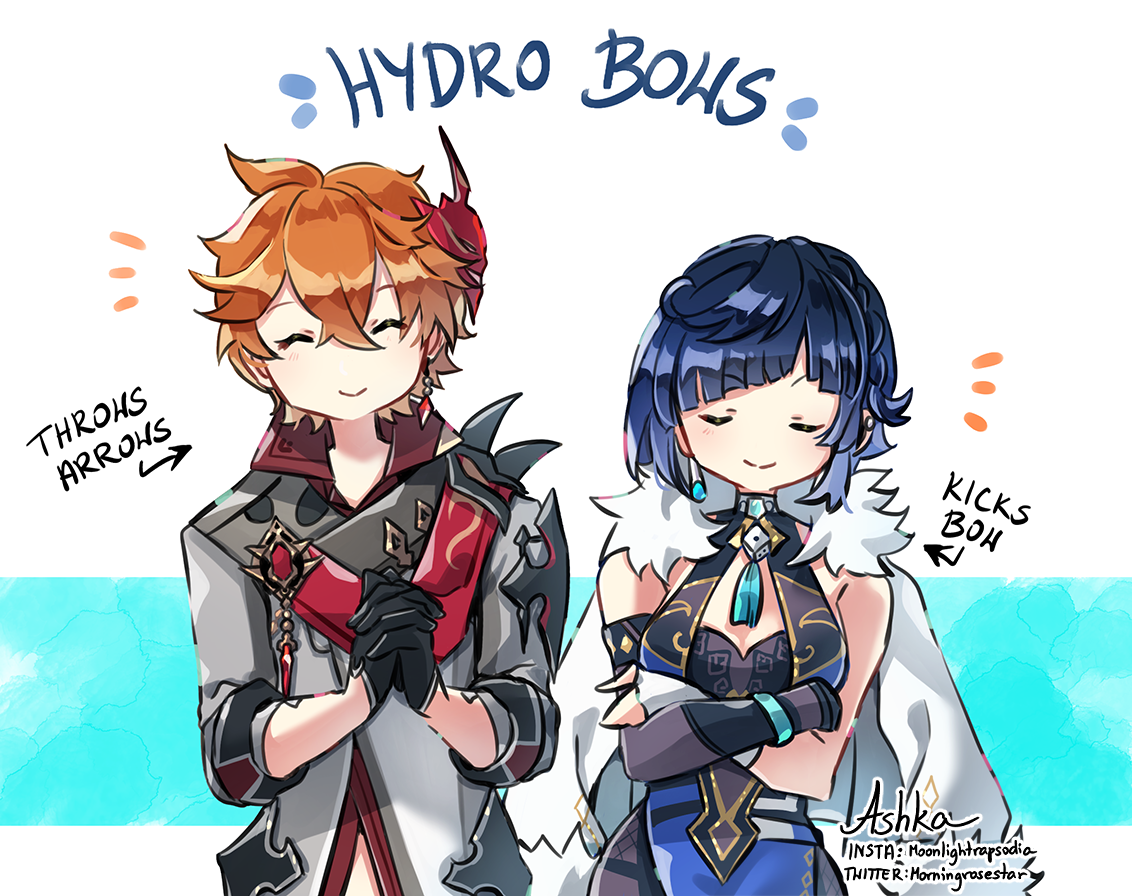 Hydro bows Genshin Impact | HoYoLAB