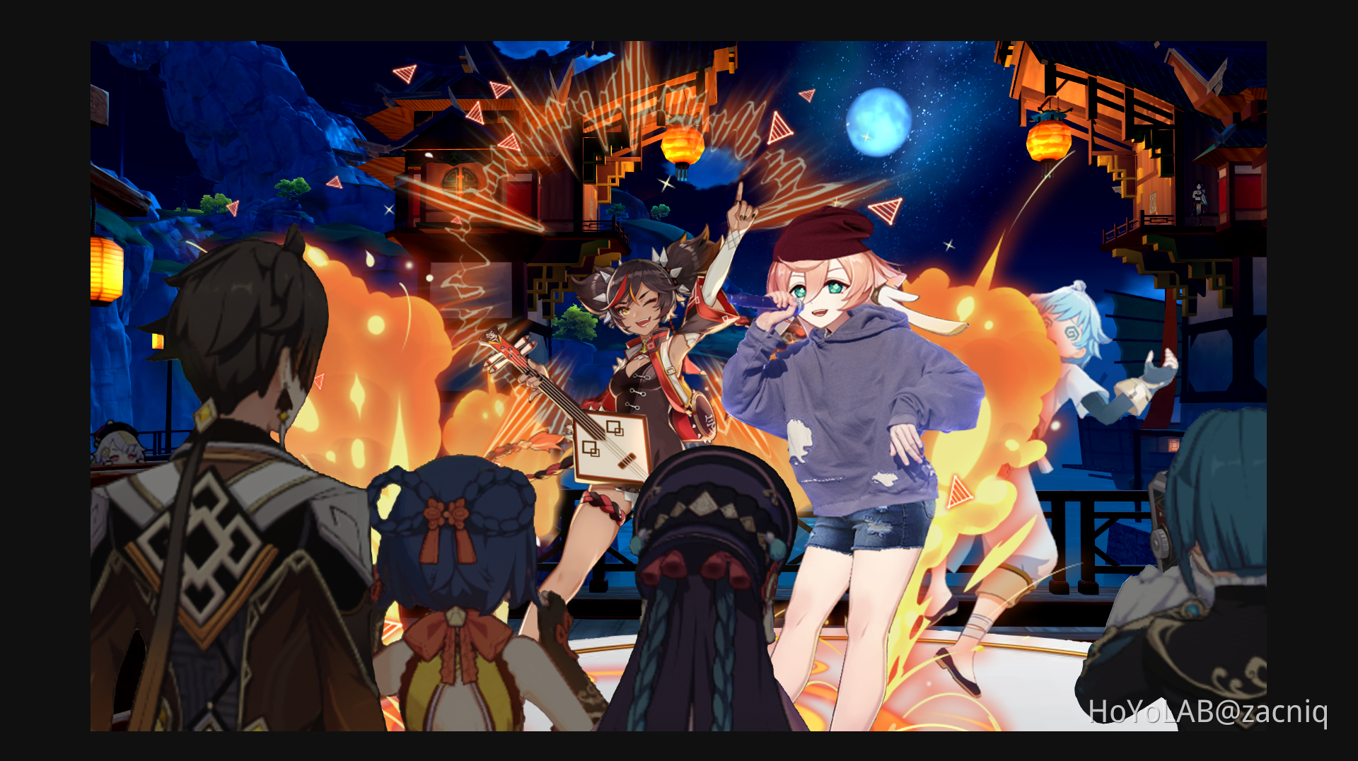 Music Festival in Liyue with lots of friends Genshin Impact | HoYoLAB