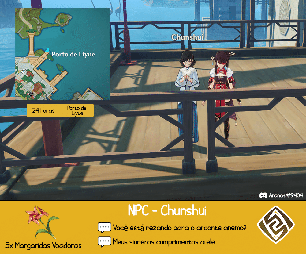 Guia dos NPC's de Liyue Genshin Impact | HoYoLAB